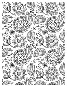 Mehndi Magic Coloring Pages: Explore Intricate Henna Designs