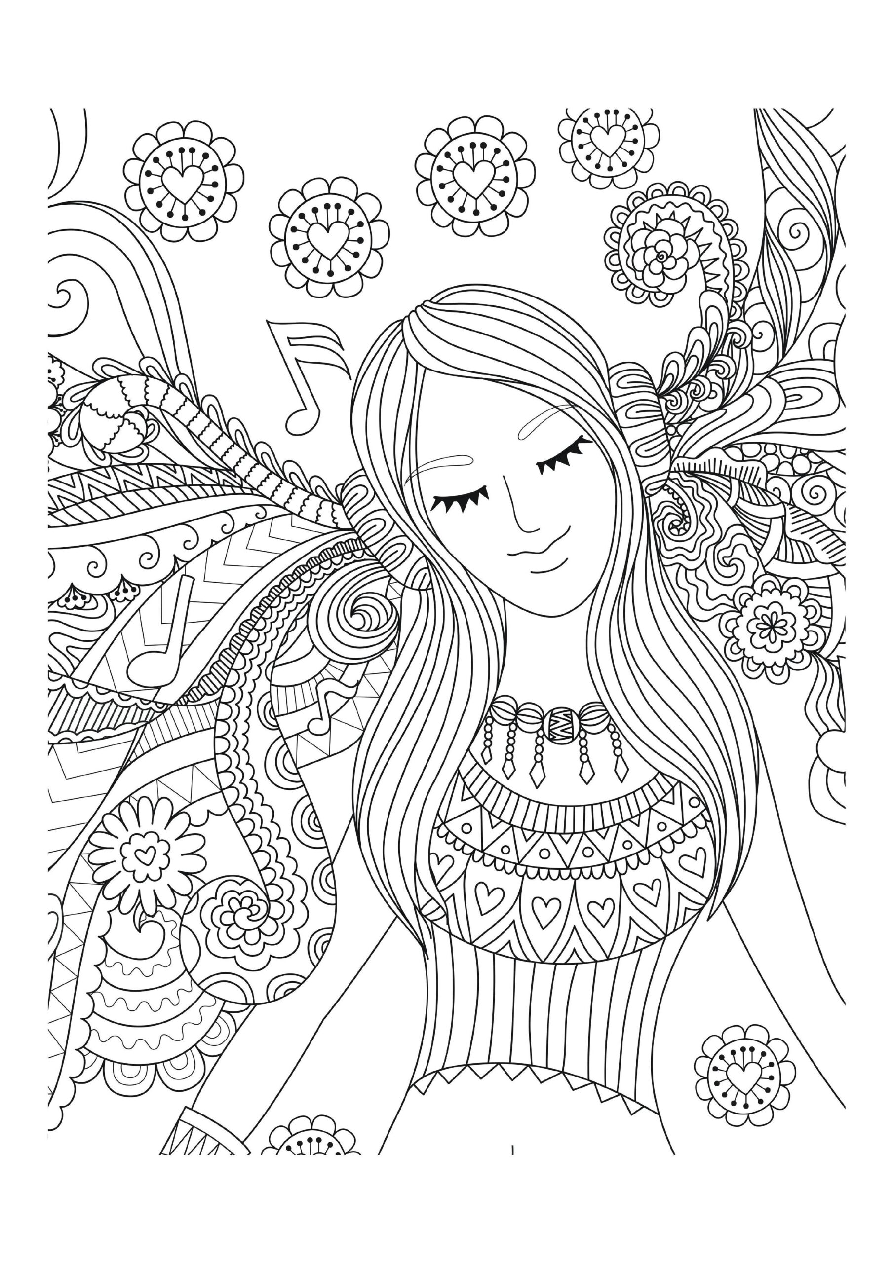 Blissful Scenes Coloring Pages: Serenity in Every Stroke