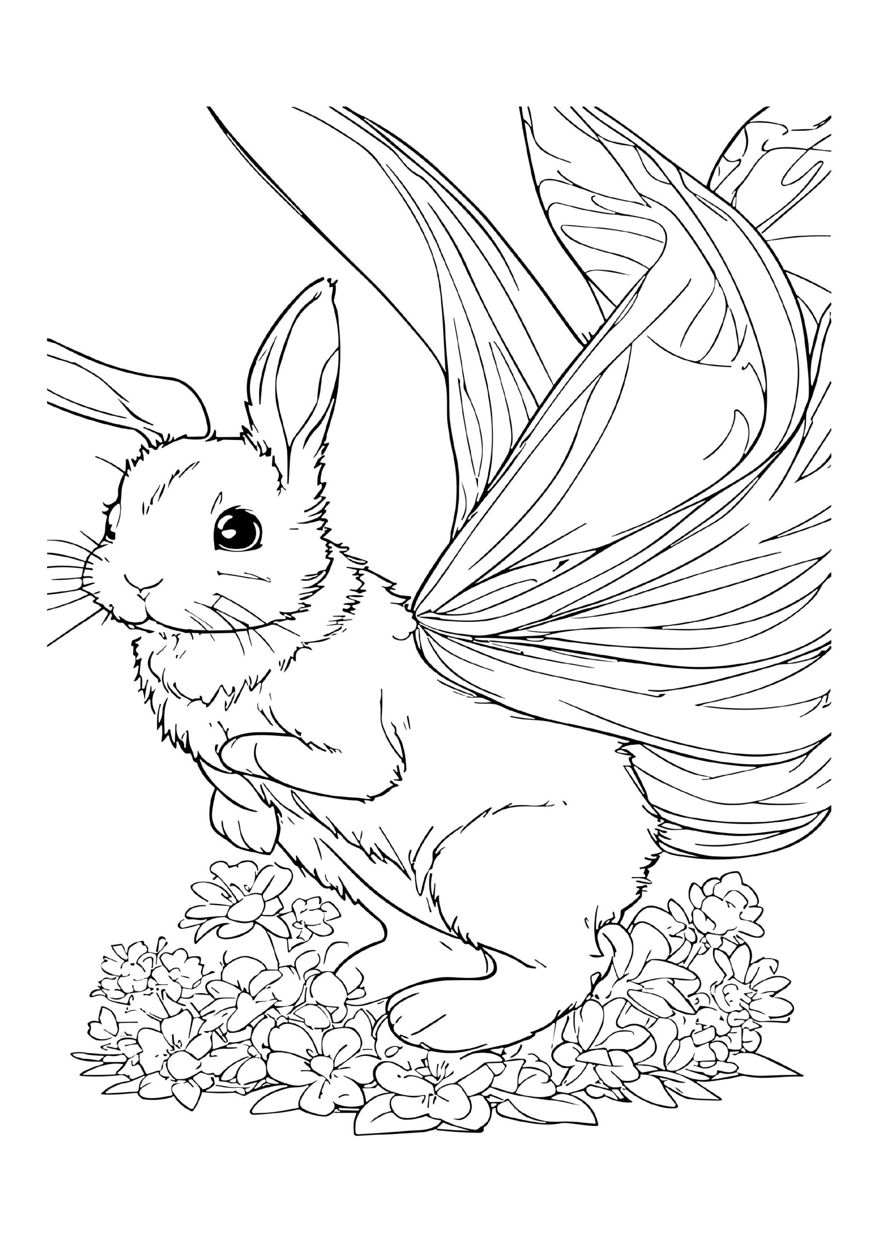 Whimsical Animal Portrait Coloring Pages I Creativity Unleashed