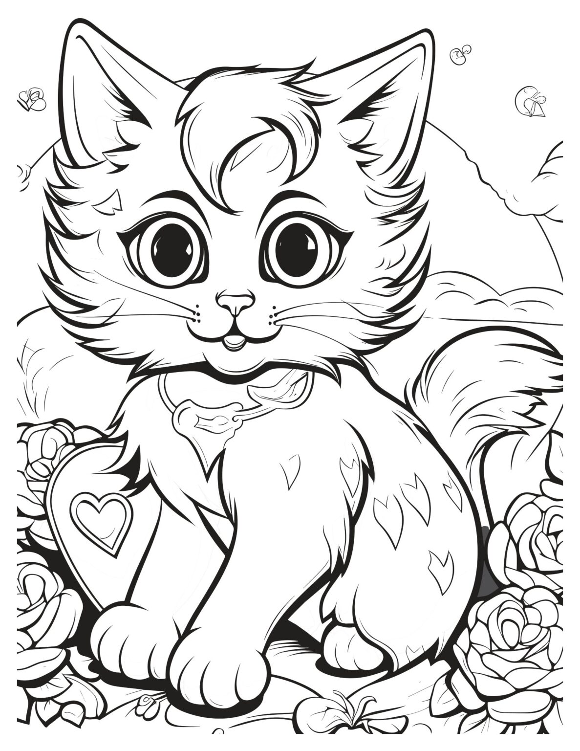 Kittens Galore Coloring Pages: Adorable Designs For Cat Lovers