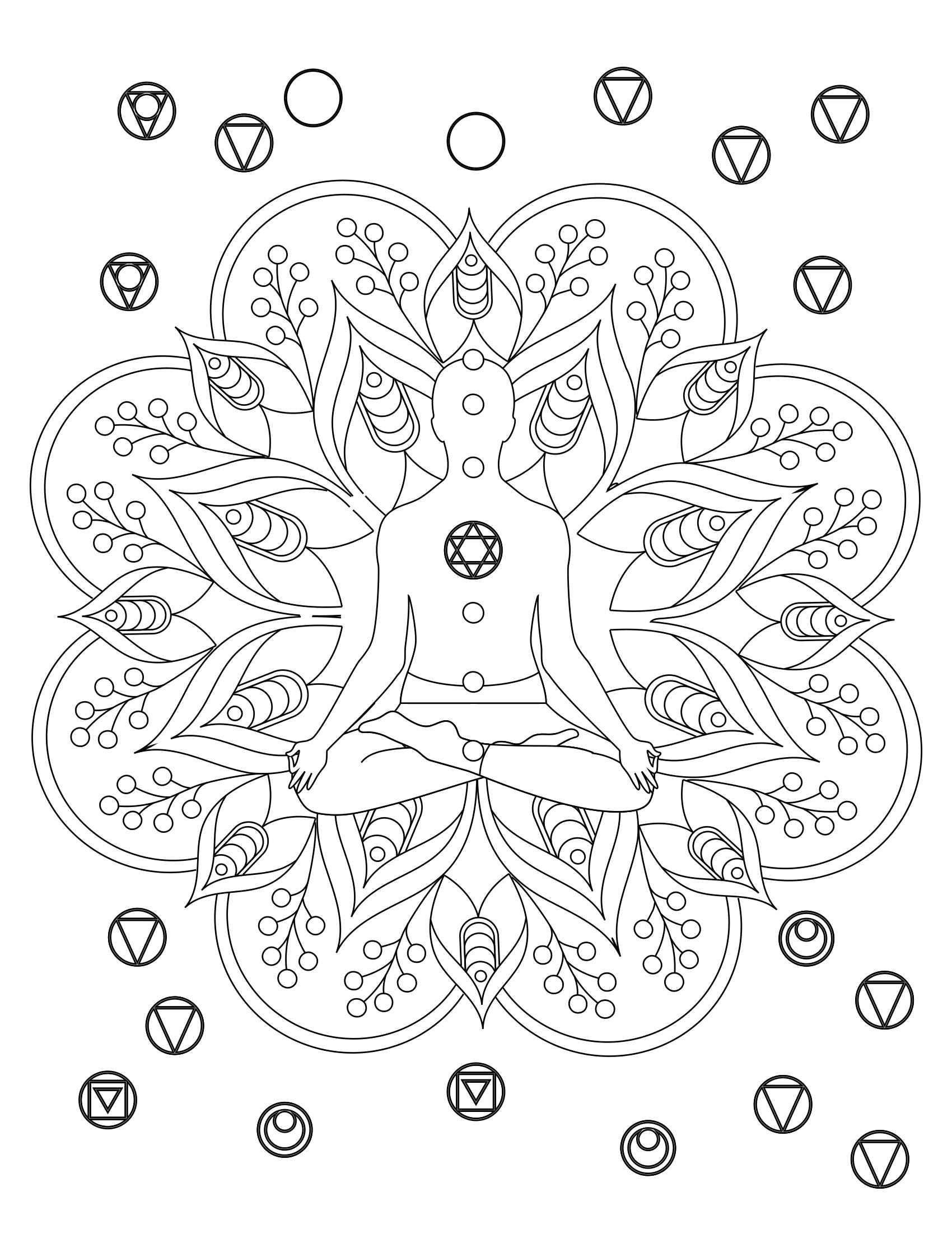 Celestial Harmony Coloring Pages: Explore Cosmic Designs