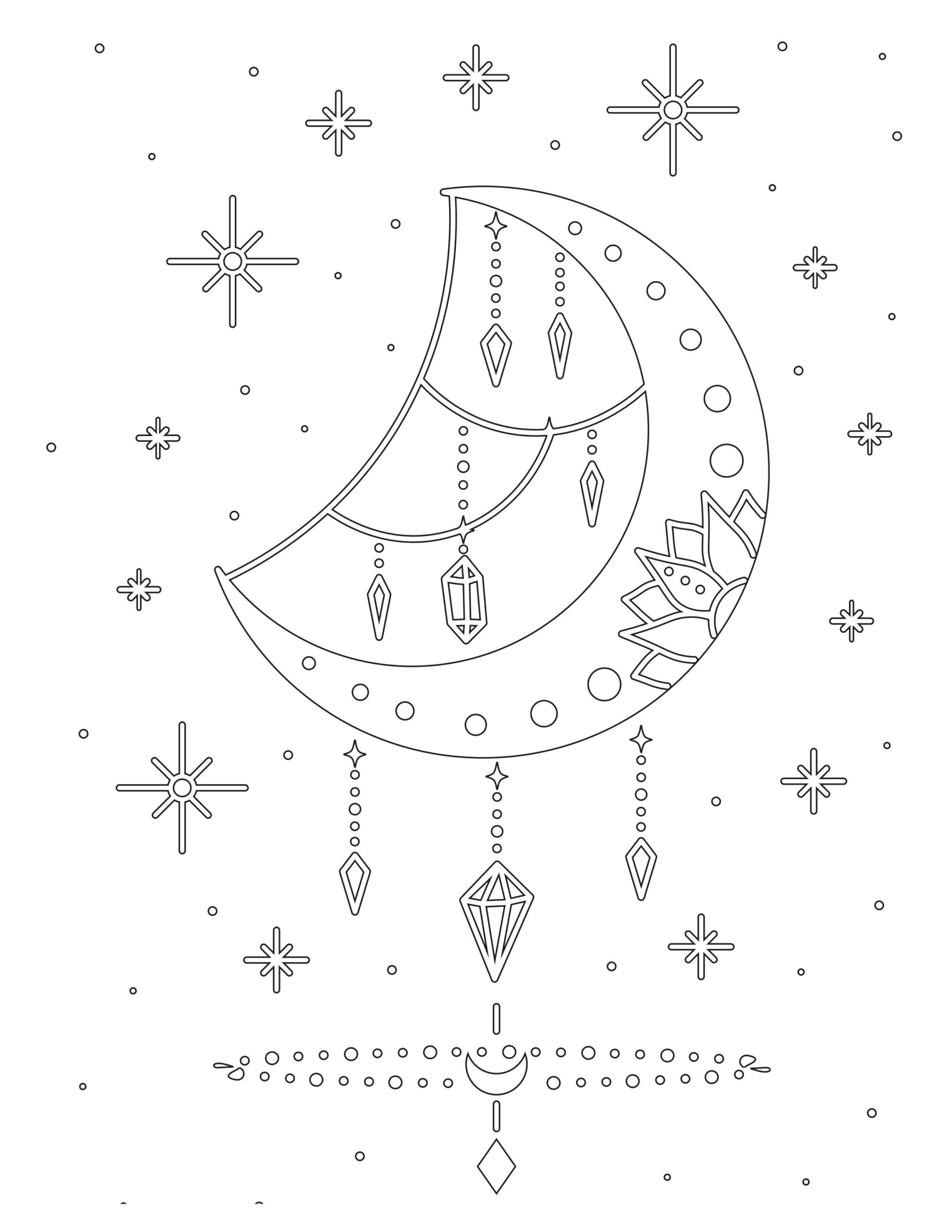 Tarot Magic Coloring Pages I Explore Mystical Worlds