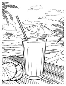 Fun In The Sun Coloring Pages: Brighten Your Day