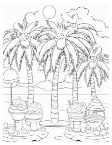 Fun In The Sun Coloring Pages: Brighten Your Day