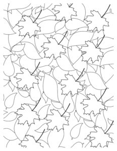 Falling Leaves Coloring Pages: Autumn Art For All Ages