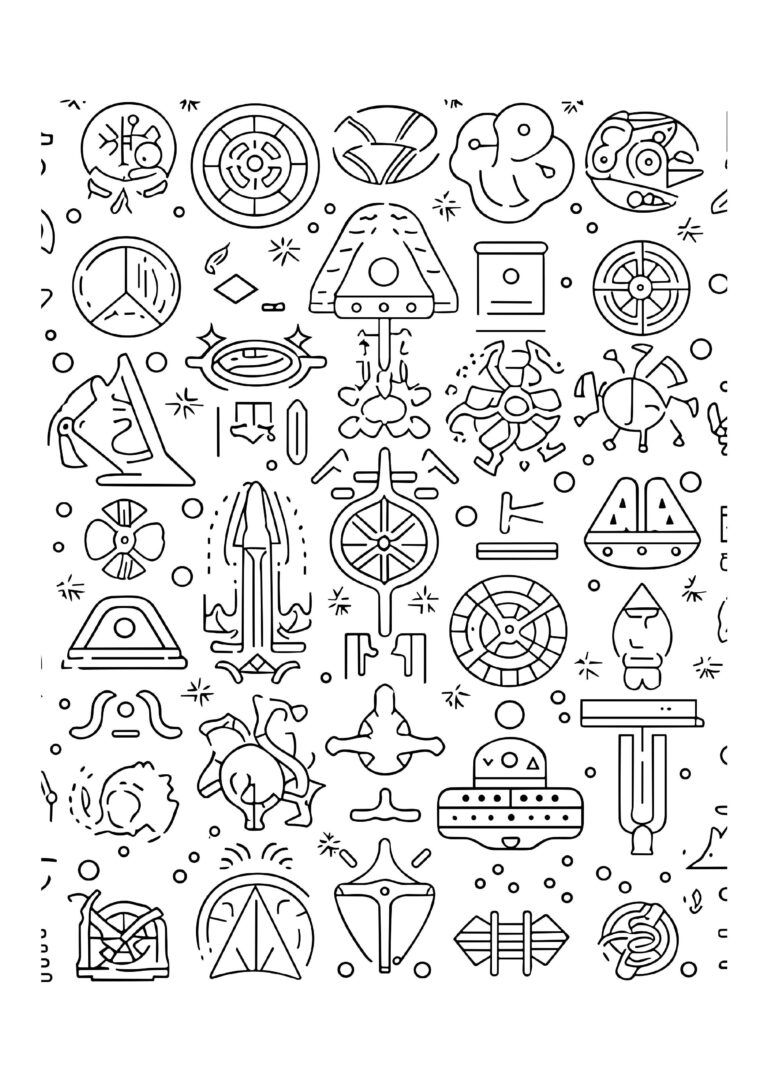 Enchanting Book of Spells Coloring Pages I Cast your Creativity