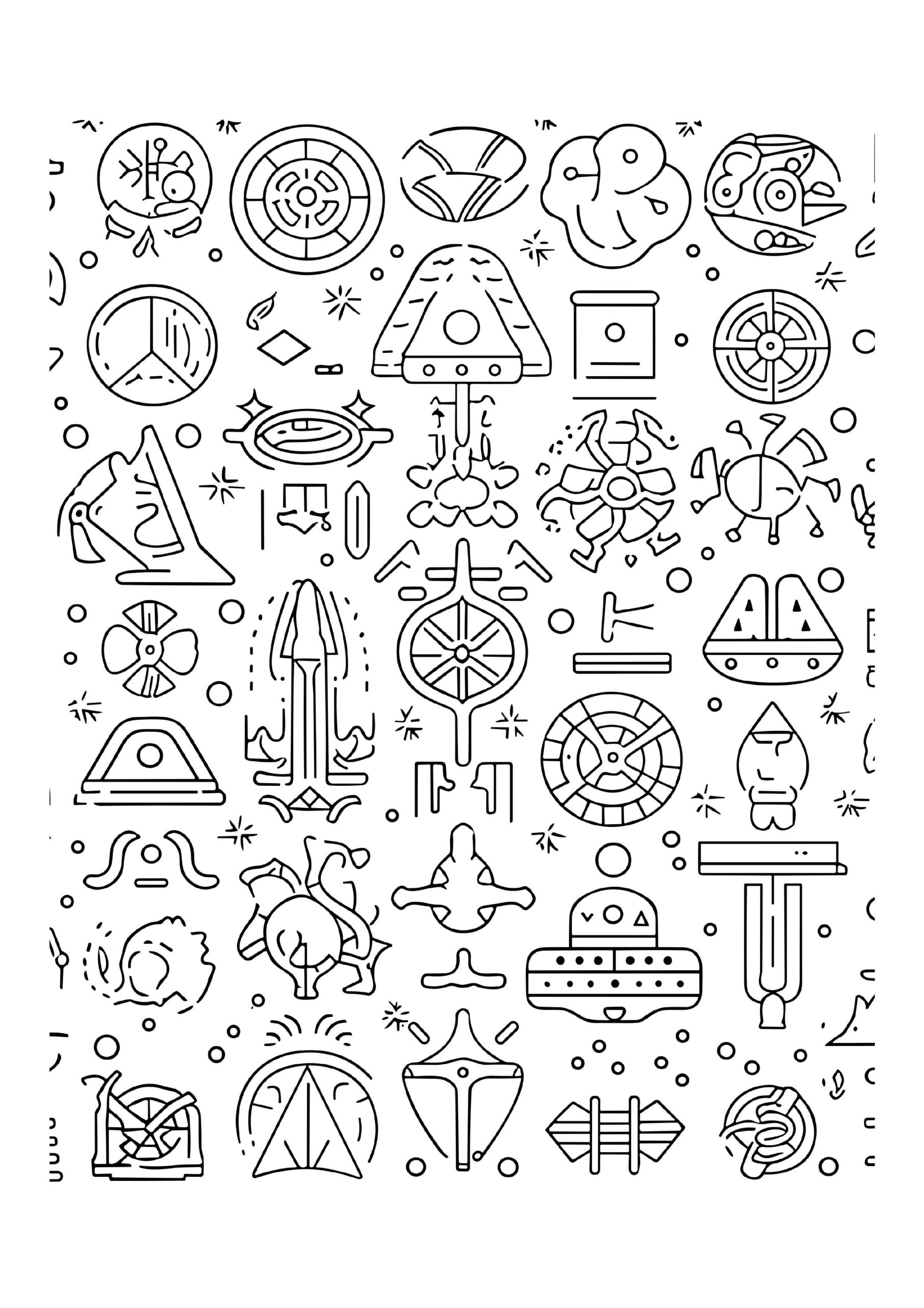 Enchanting Book of Spells Coloring Pages I Cast your Creativity