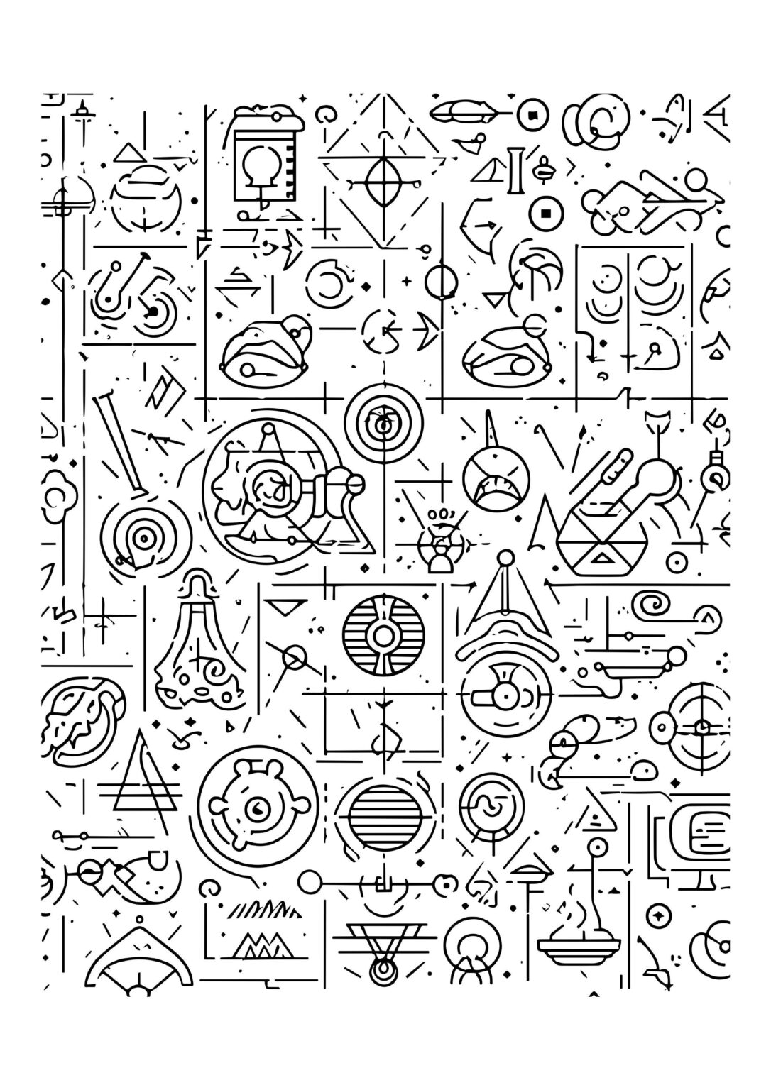 Enchanting Book of Spells Coloring Pages I Cast your Creativity