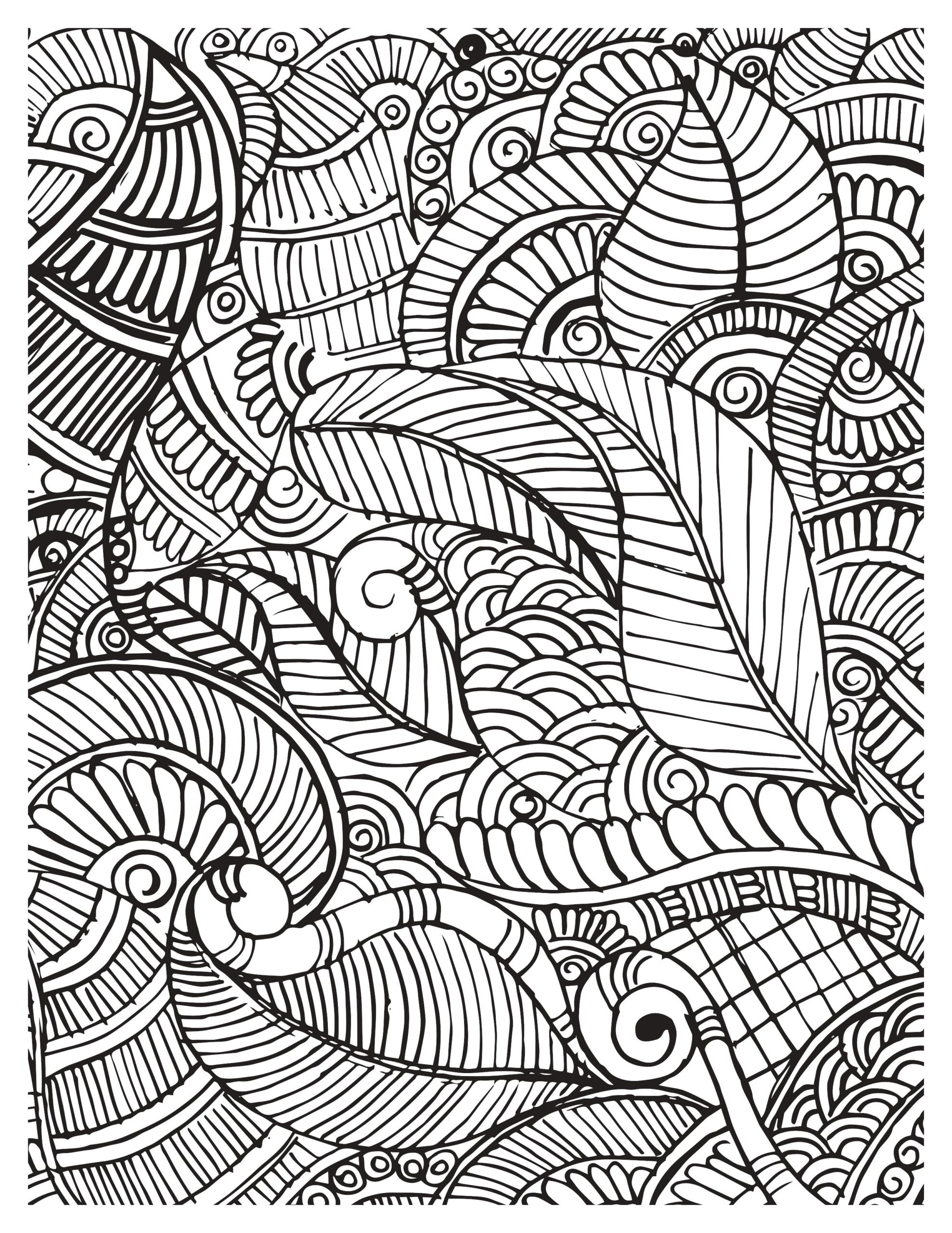 Mindful Mandala Garden Coloring Pages I Serene Escapes