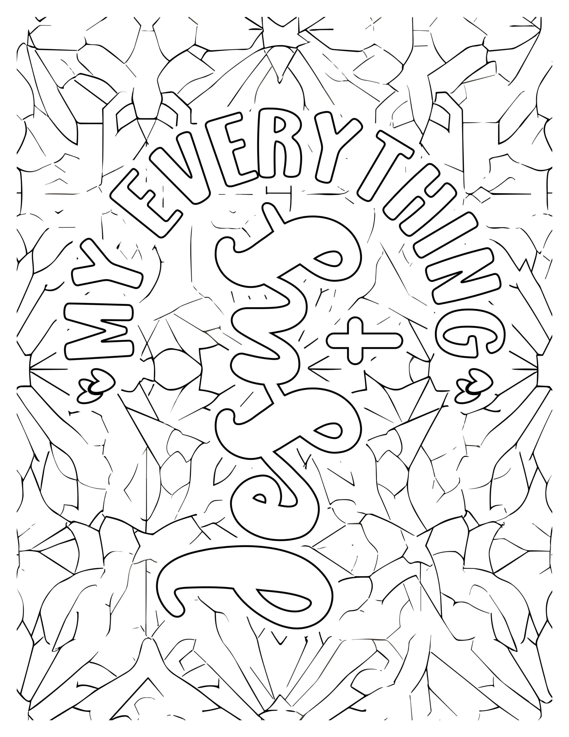 Inspirational Bible Verse Coloring Pages: Encouraging Designs