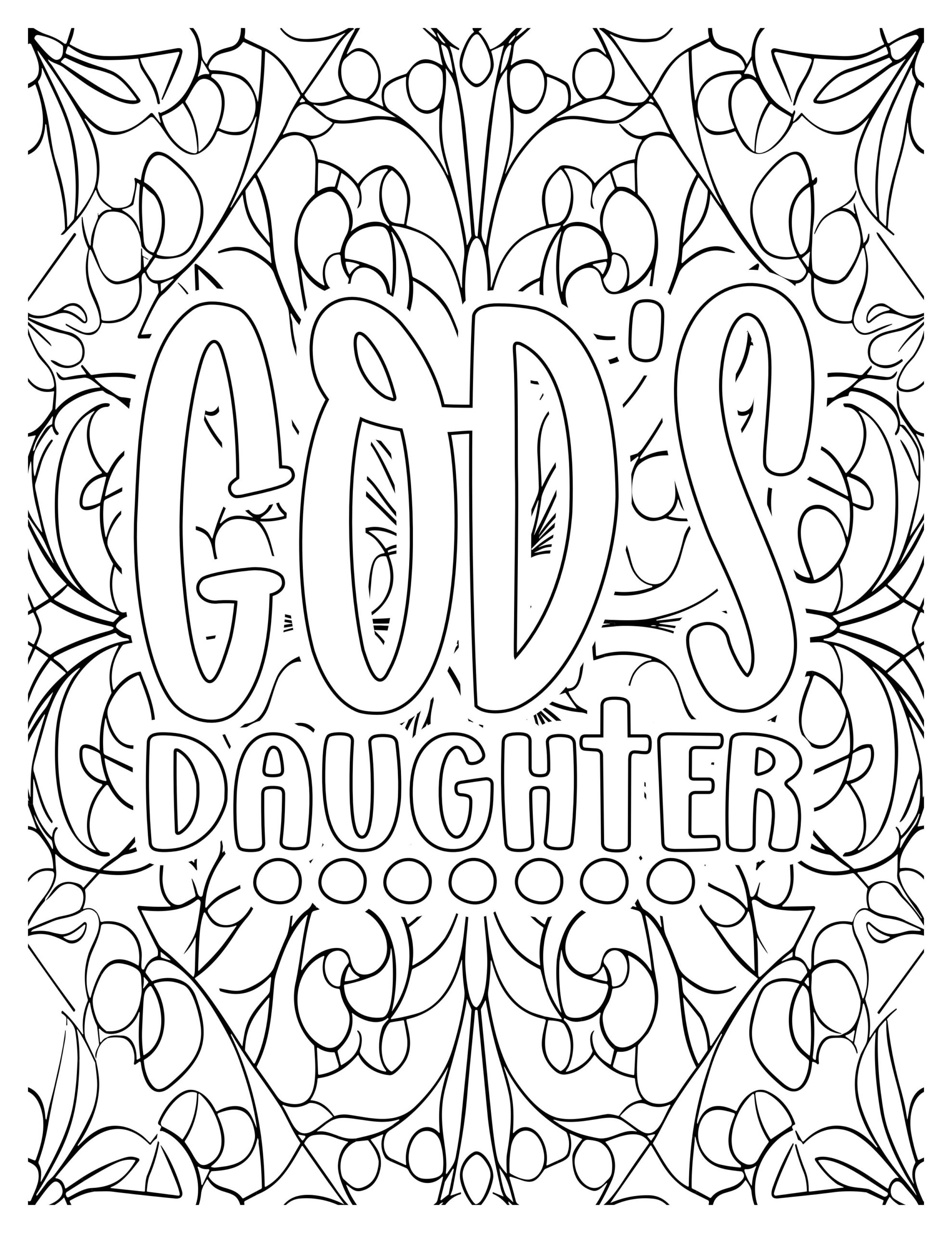 Inspirational Bible Verse Coloring Pages: Encouraging Designs