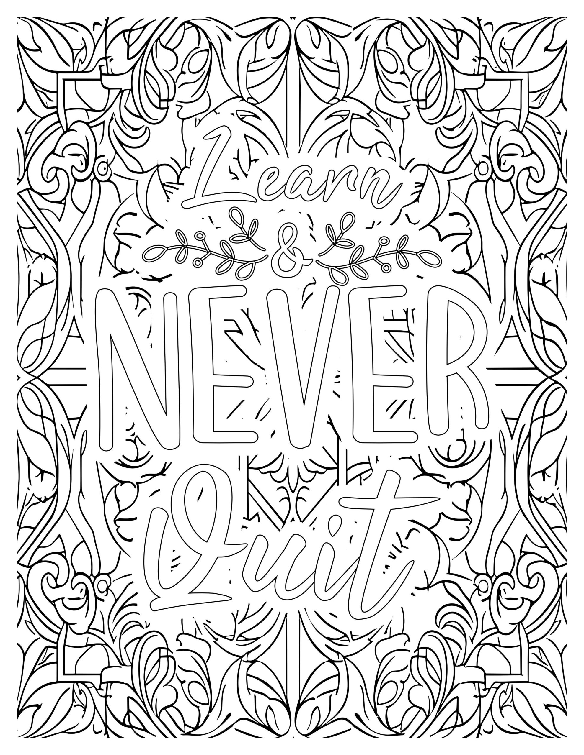 Inspirational Bible Verse Coloring Pages: Encouraging Designs