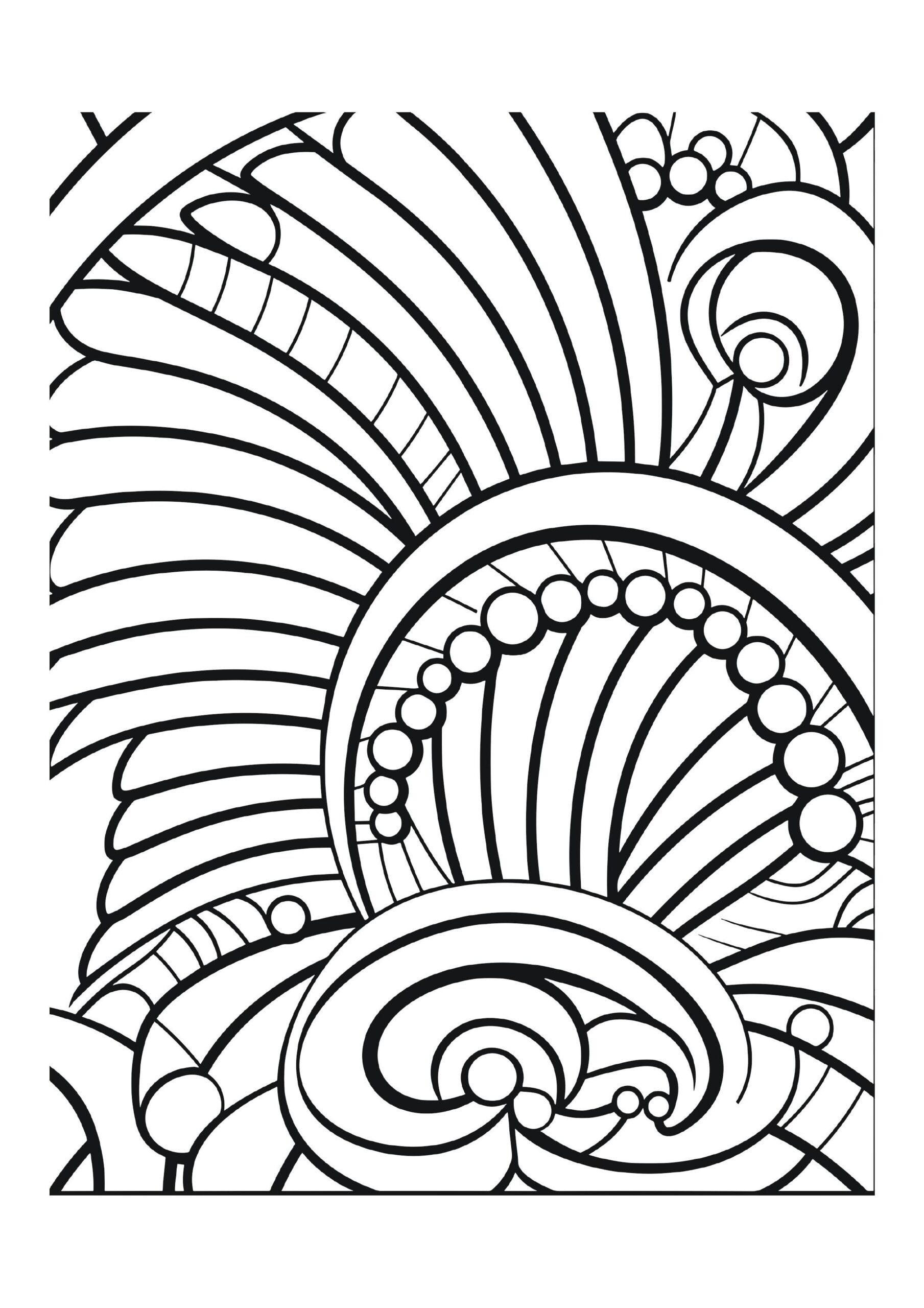 Seashell Treasures Coloring Pages I Beachside Bliss