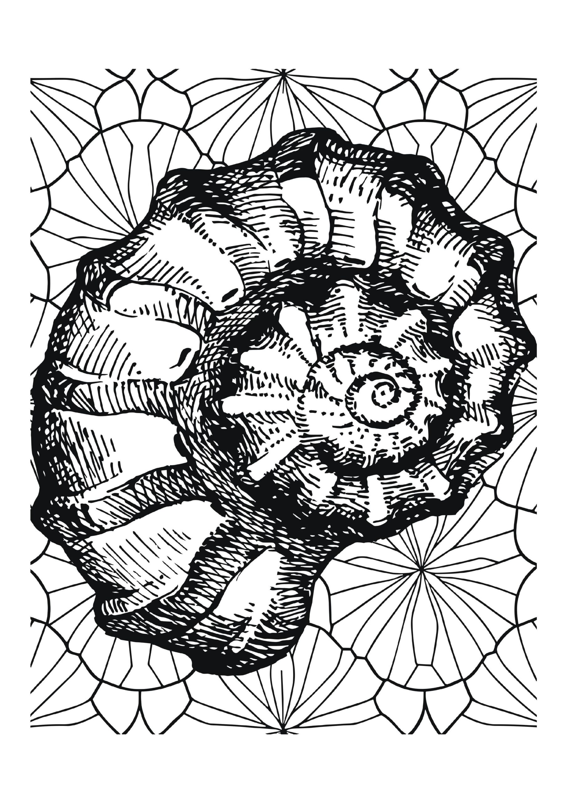 Seashell Treasures Coloring Pages I Beachside Bliss