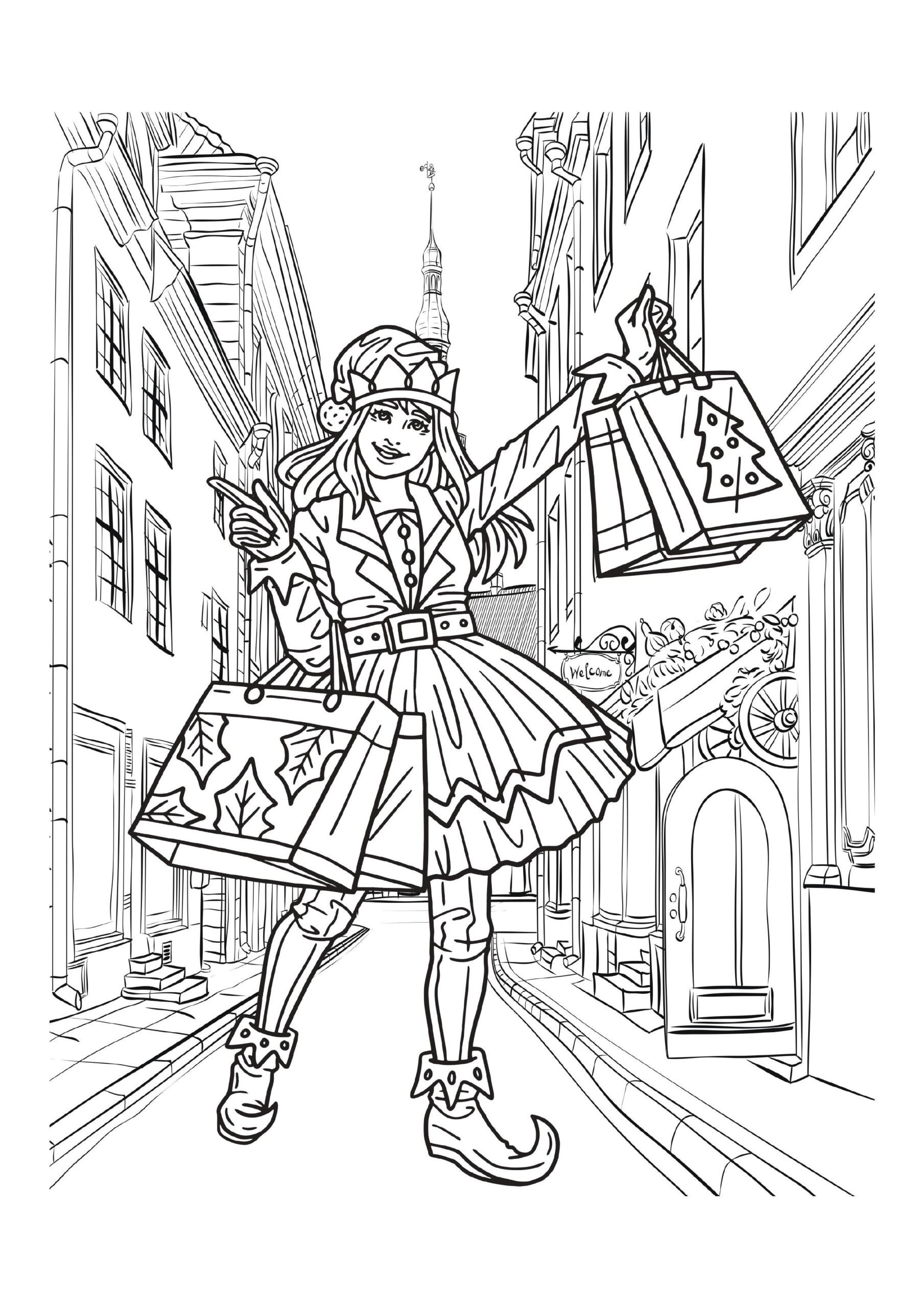 Hipster Chic Coloring Pages I Indie Inspiration