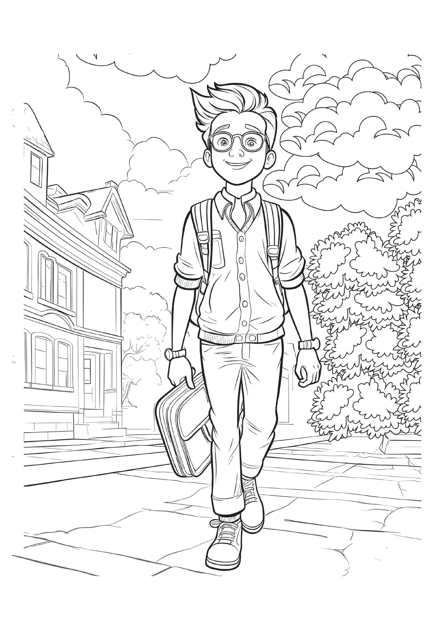 Hipster Chic Coloring Pages I Indie Inspiration