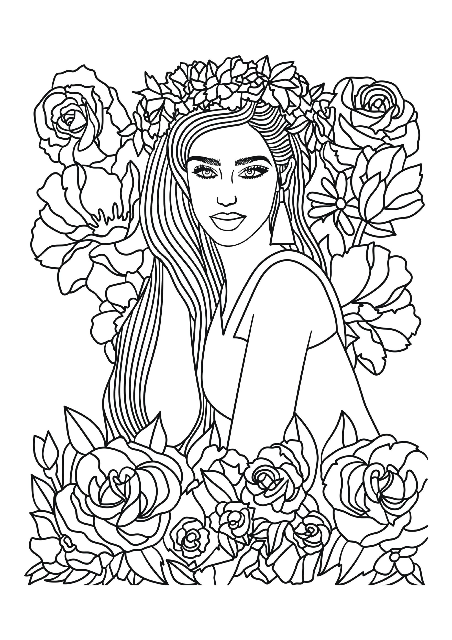 Hipster Chic Coloring Pages I Indie Inspiration
