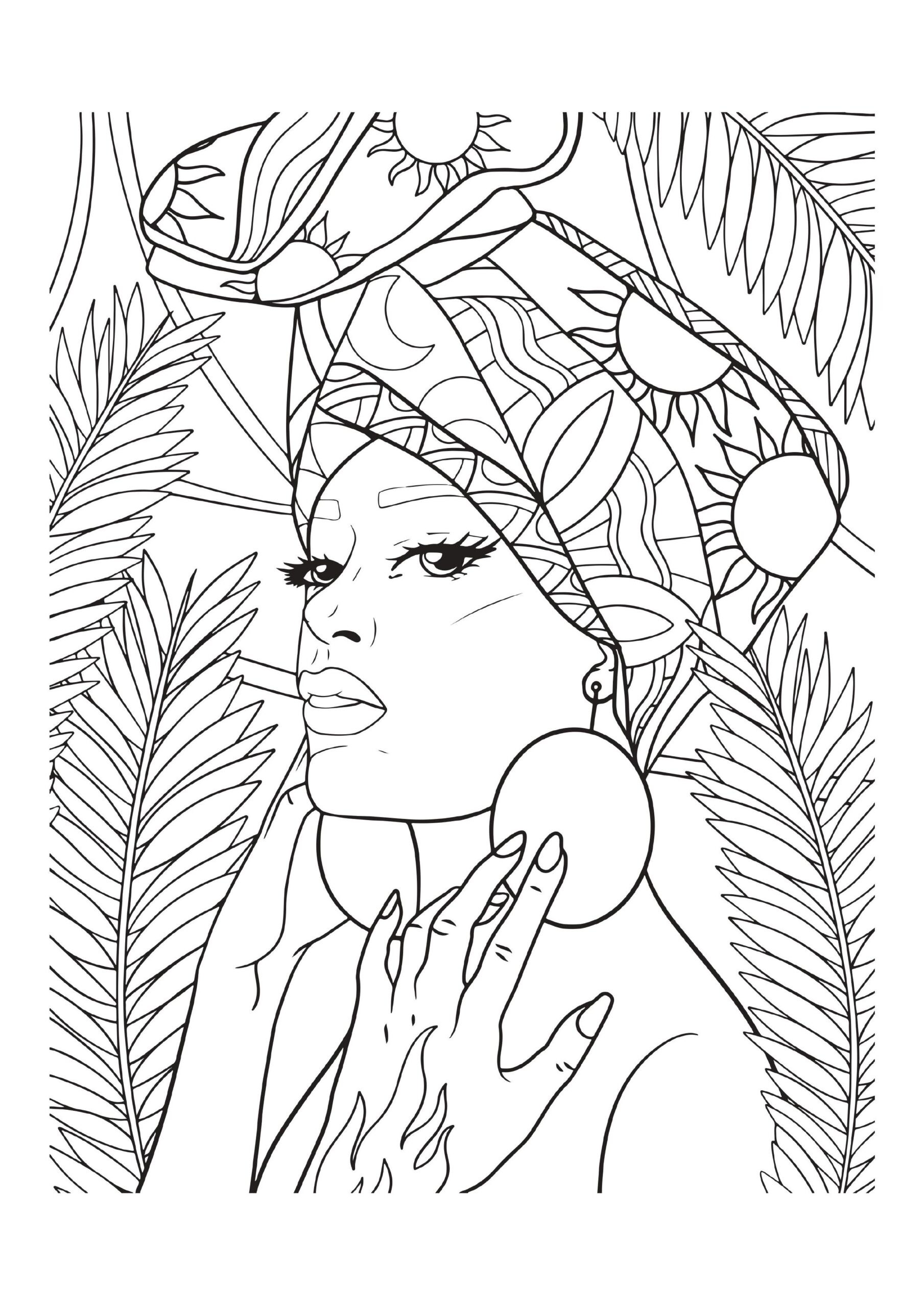 Hipster Chic Coloring Pages I Indie Inspiration