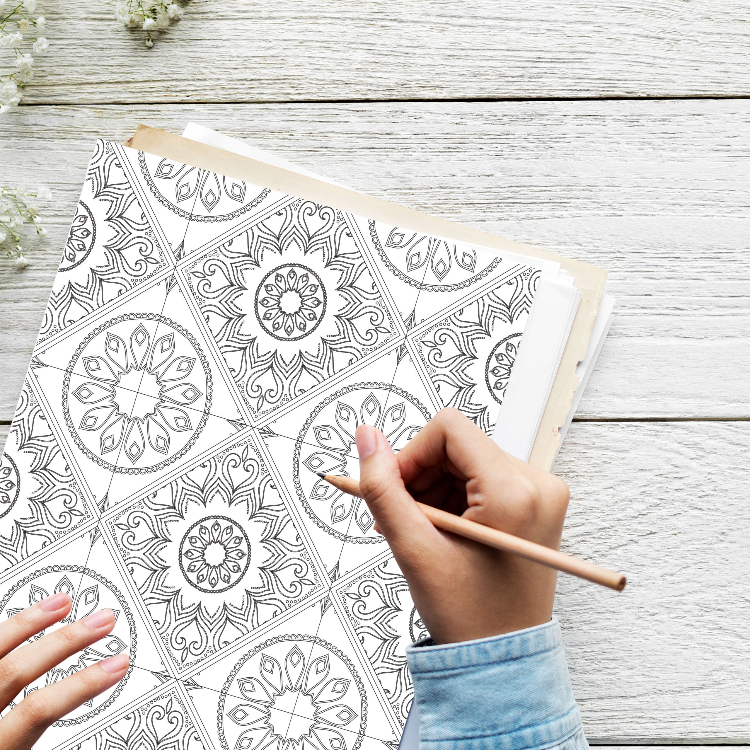 Quilting Delights Coloring Pages I Patchwork Pleasures