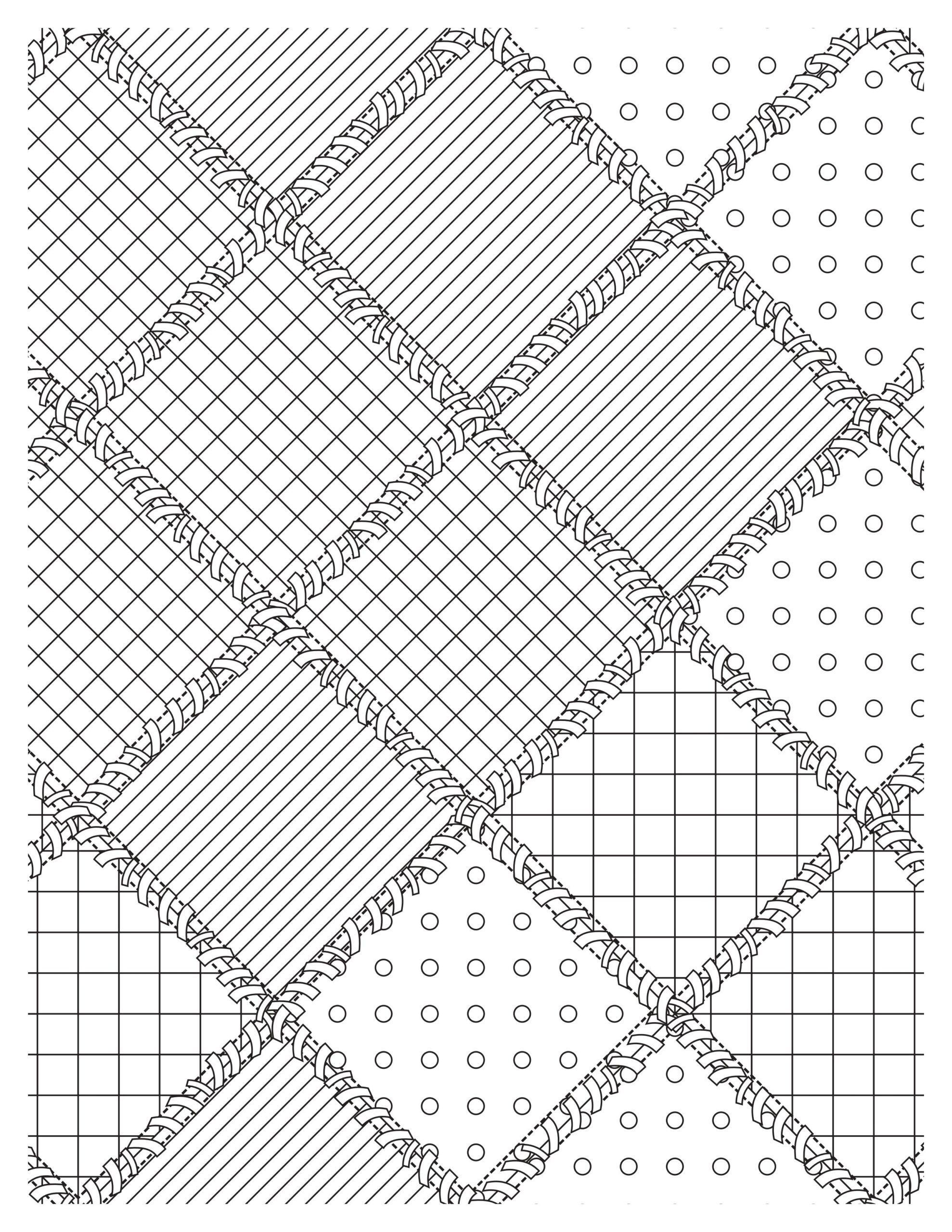 Quilting Delights Coloring Pages I Patchwork Pleasures