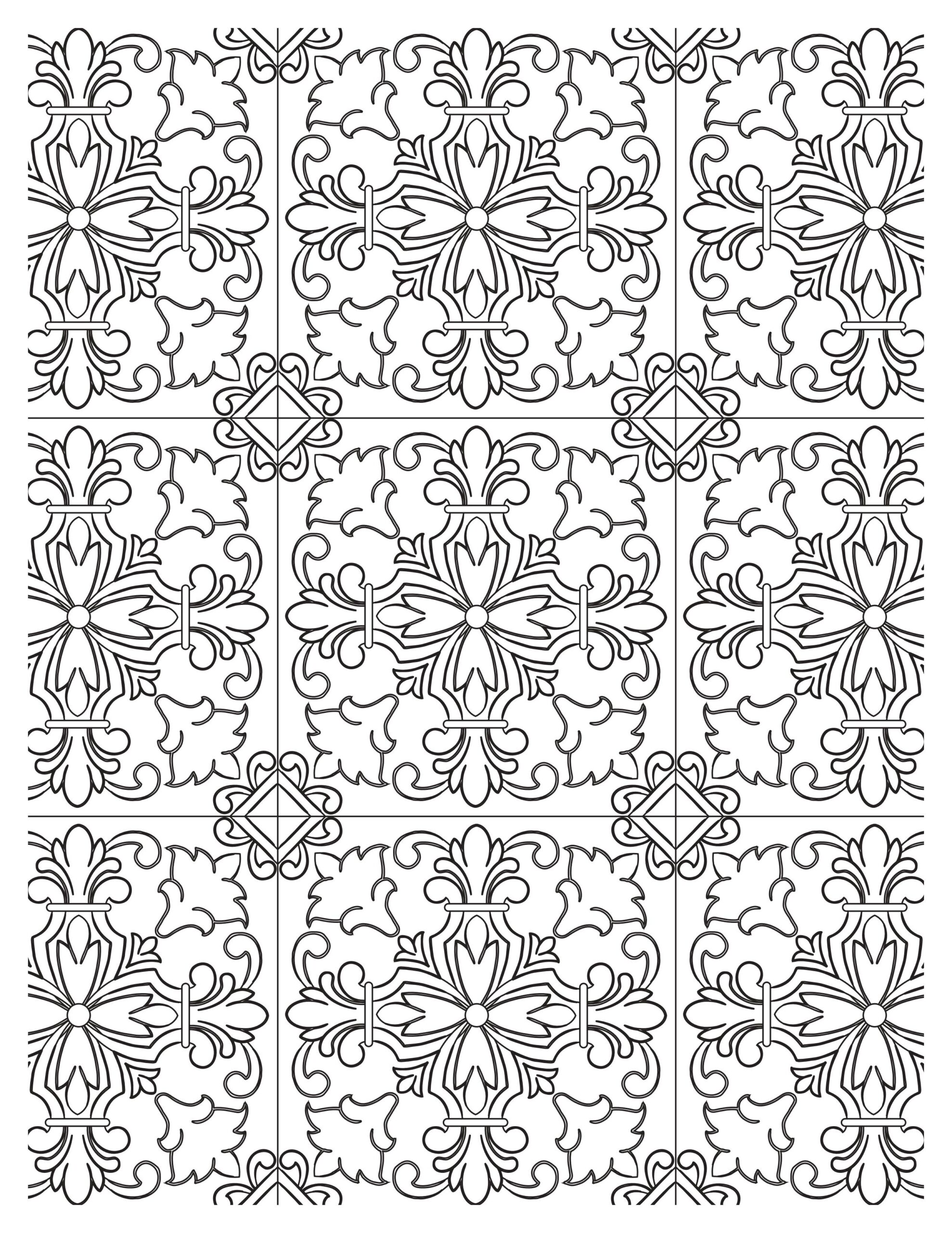 Quilting Delights Coloring Pages I Patchwork Pleasures