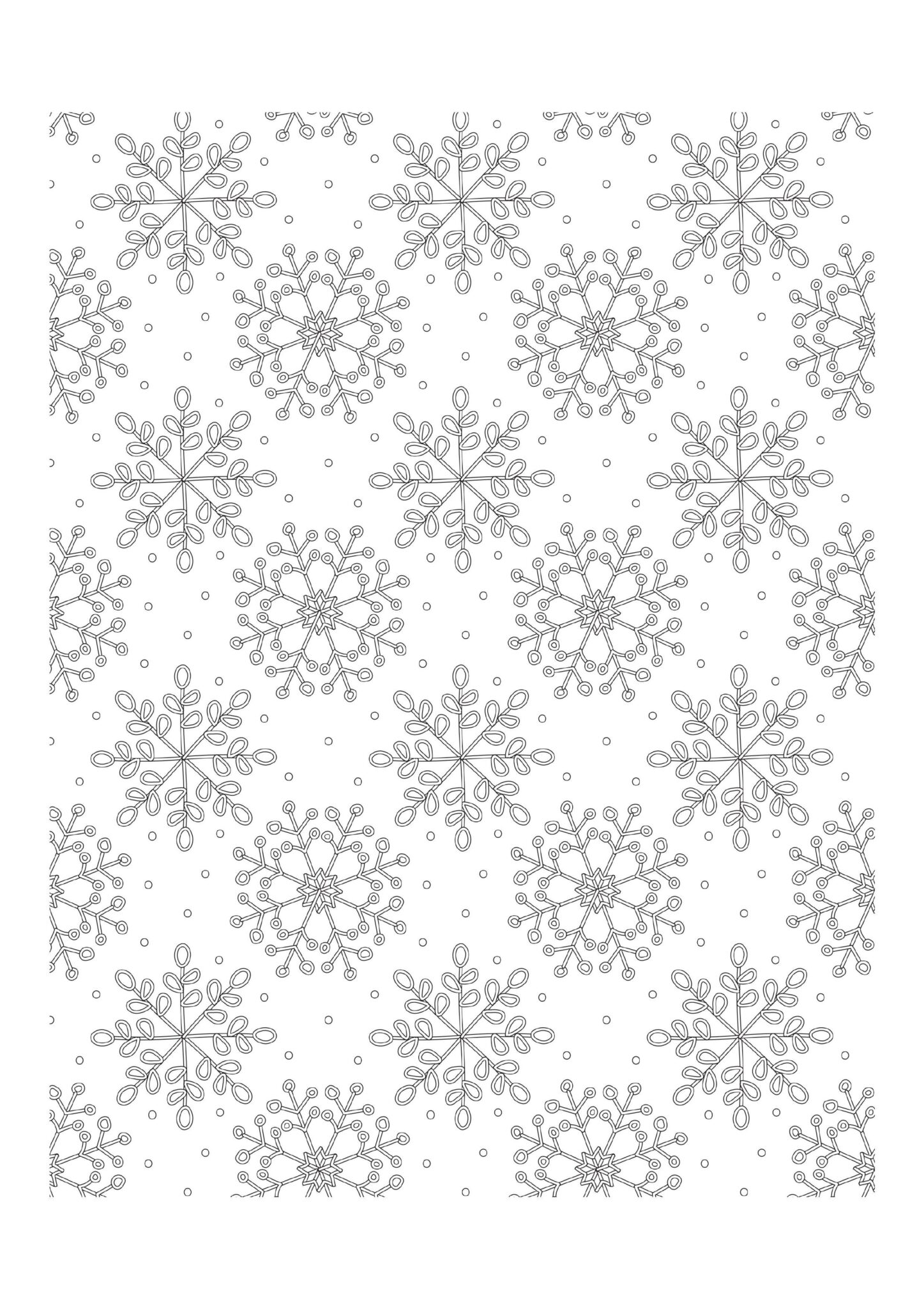47 Snowflake Serenade Coloring Pages For Kids & Adults (FREE DOWNLOAD ...