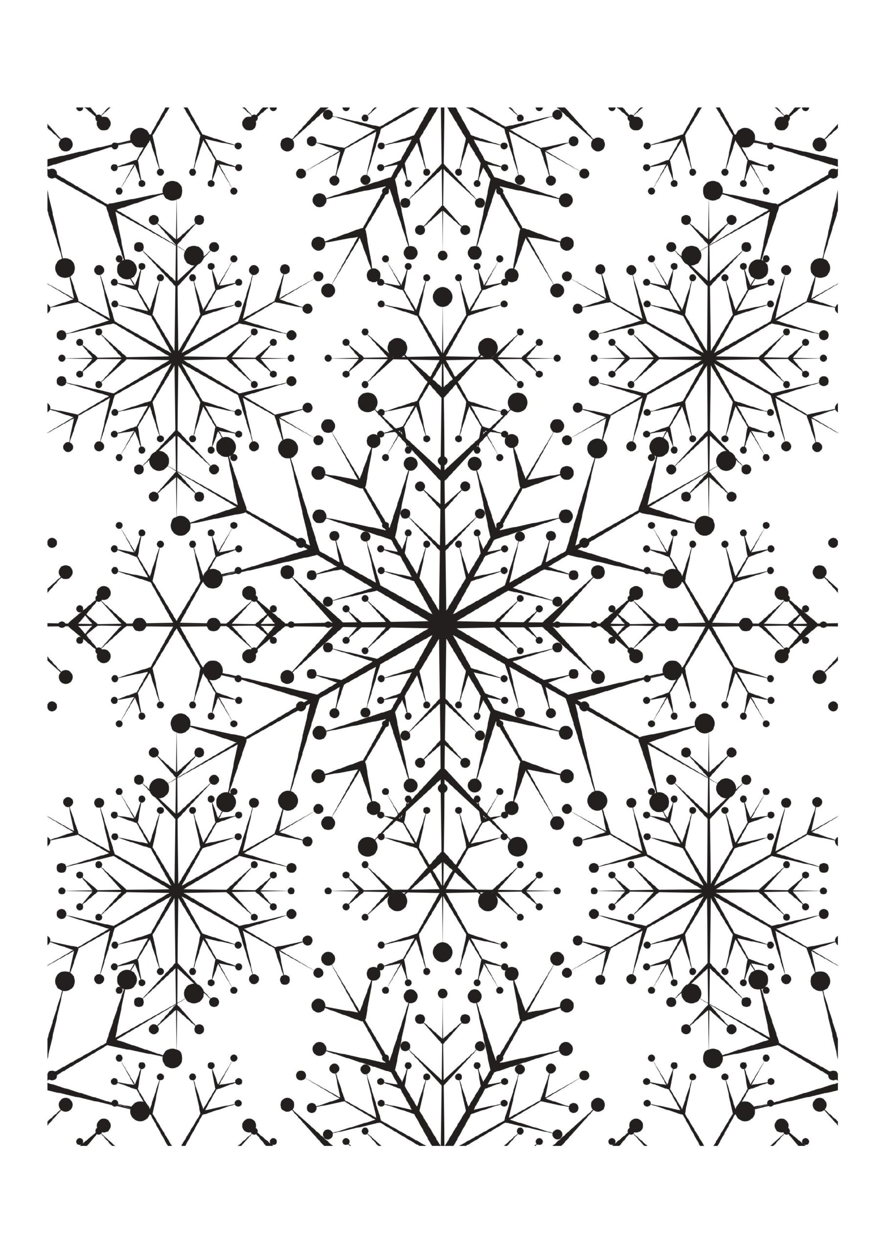 47 Snowflake Serenade Coloring Pages For Kids & Adults (FREE DOWNLOAD ...