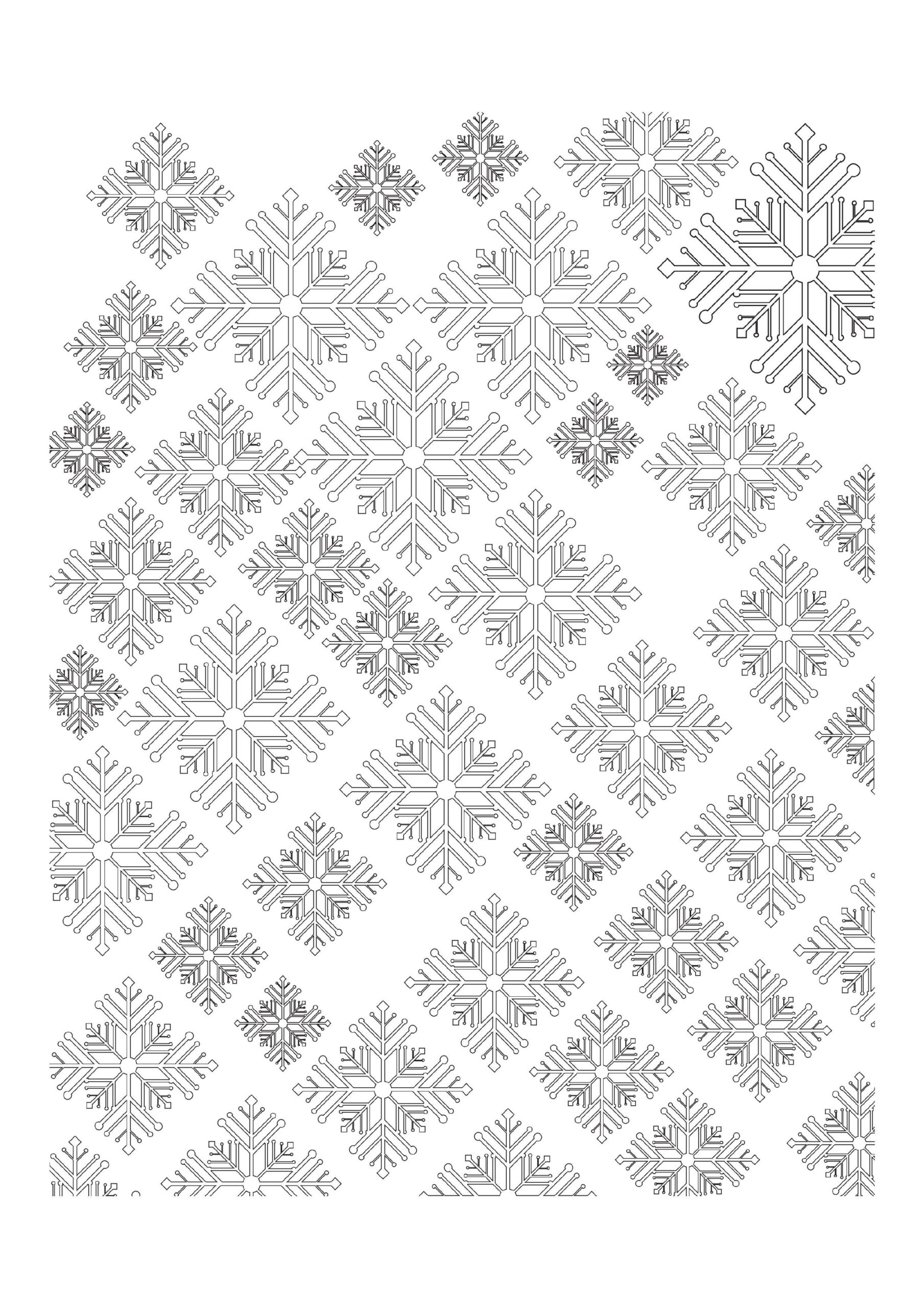 47 Snowflake Serenade Coloring Pages For Kids & Adults (FREE DOWNLOAD ...