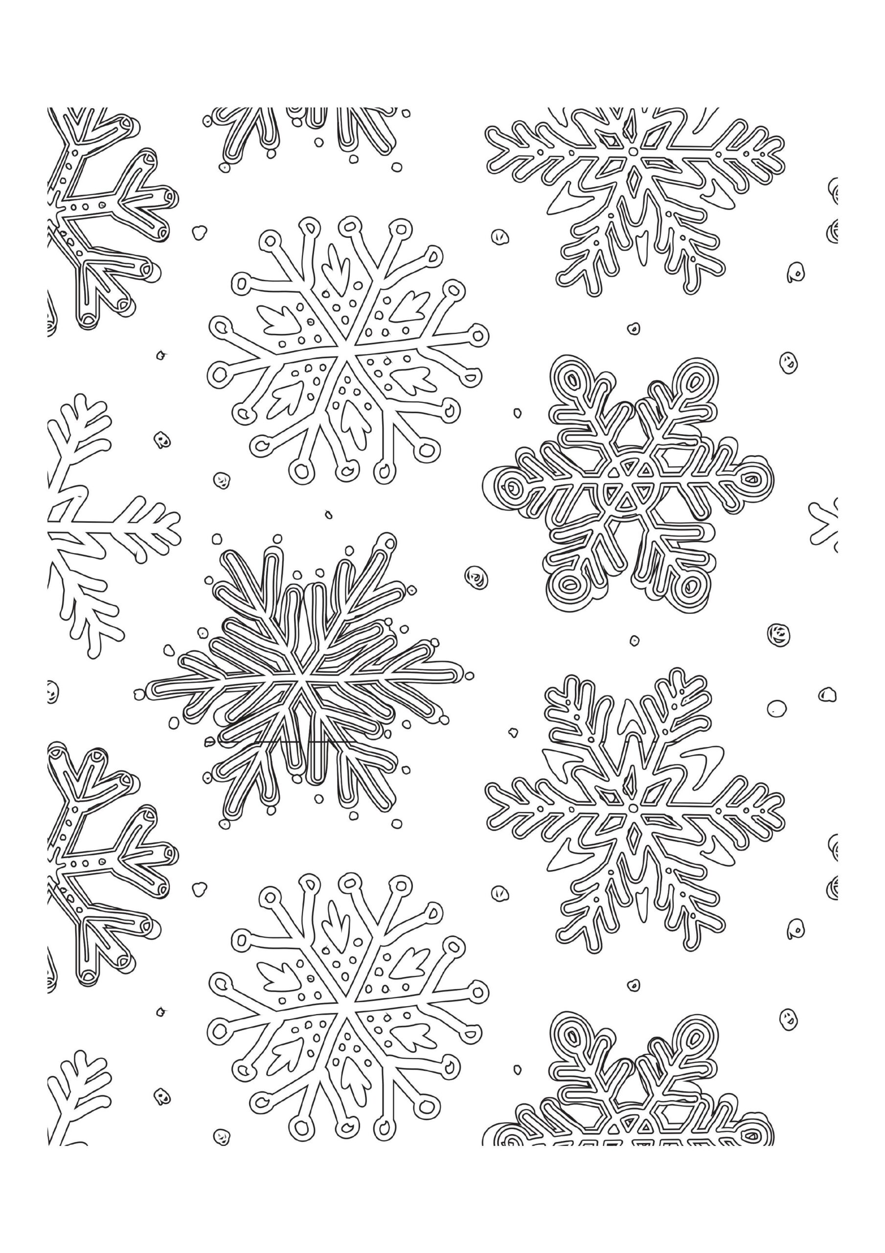 47 Snowflake Serenade Coloring Pages For Kids & Adults (FREE DOWNLOAD ...