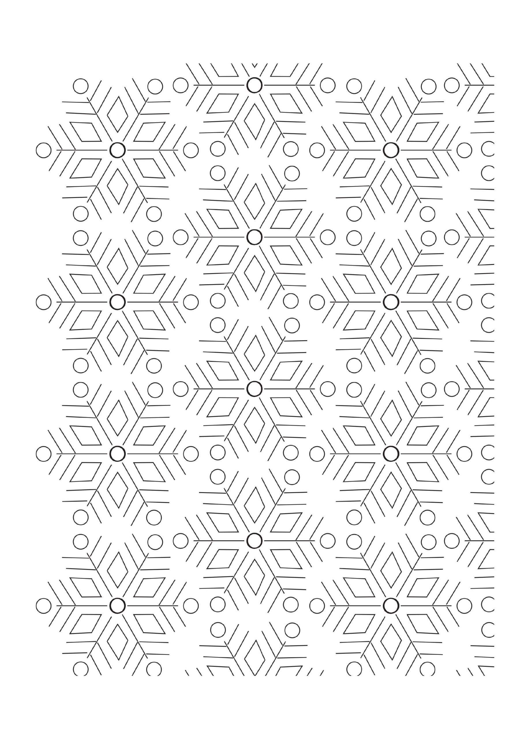 47 Snowflake Serenade Coloring Pages For Kids & Adults (FREE DOWNLOAD ...