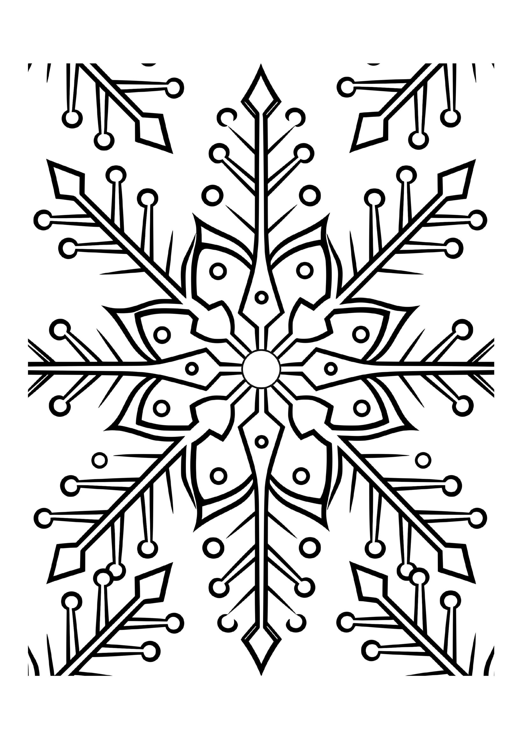 47 Snowflake Serenade Coloring Pages For Kids & Adults (FREE DOWNLOAD ...