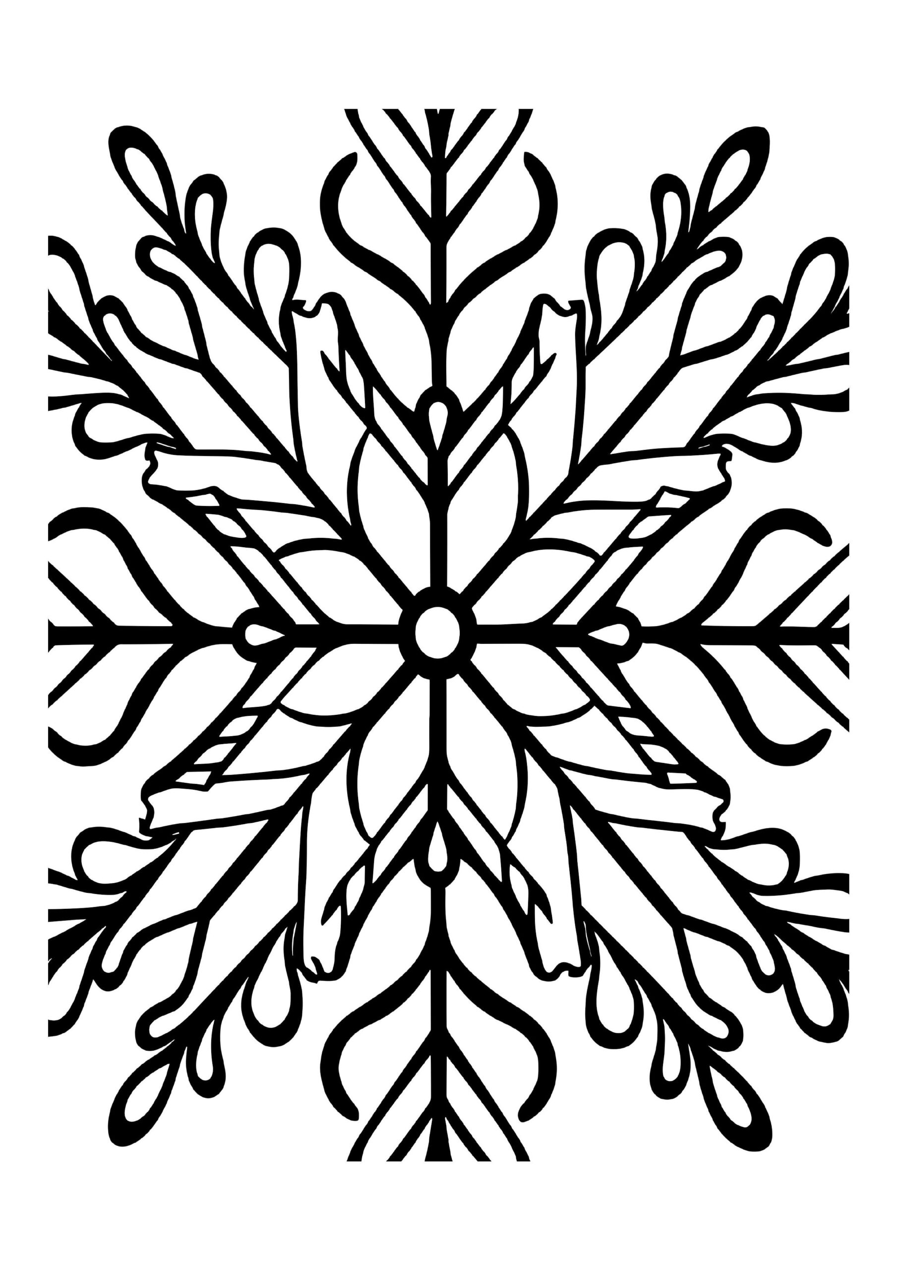 47 Snowflake Serenade Coloring Pages For Kids & Adults (FREE DOWNLOAD ...
