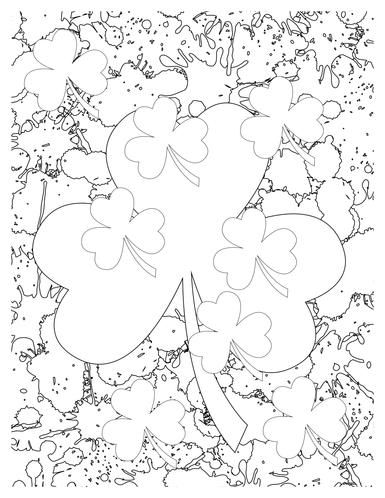 St. Patrick’s Day Coloring Pages I Luck of the Irish