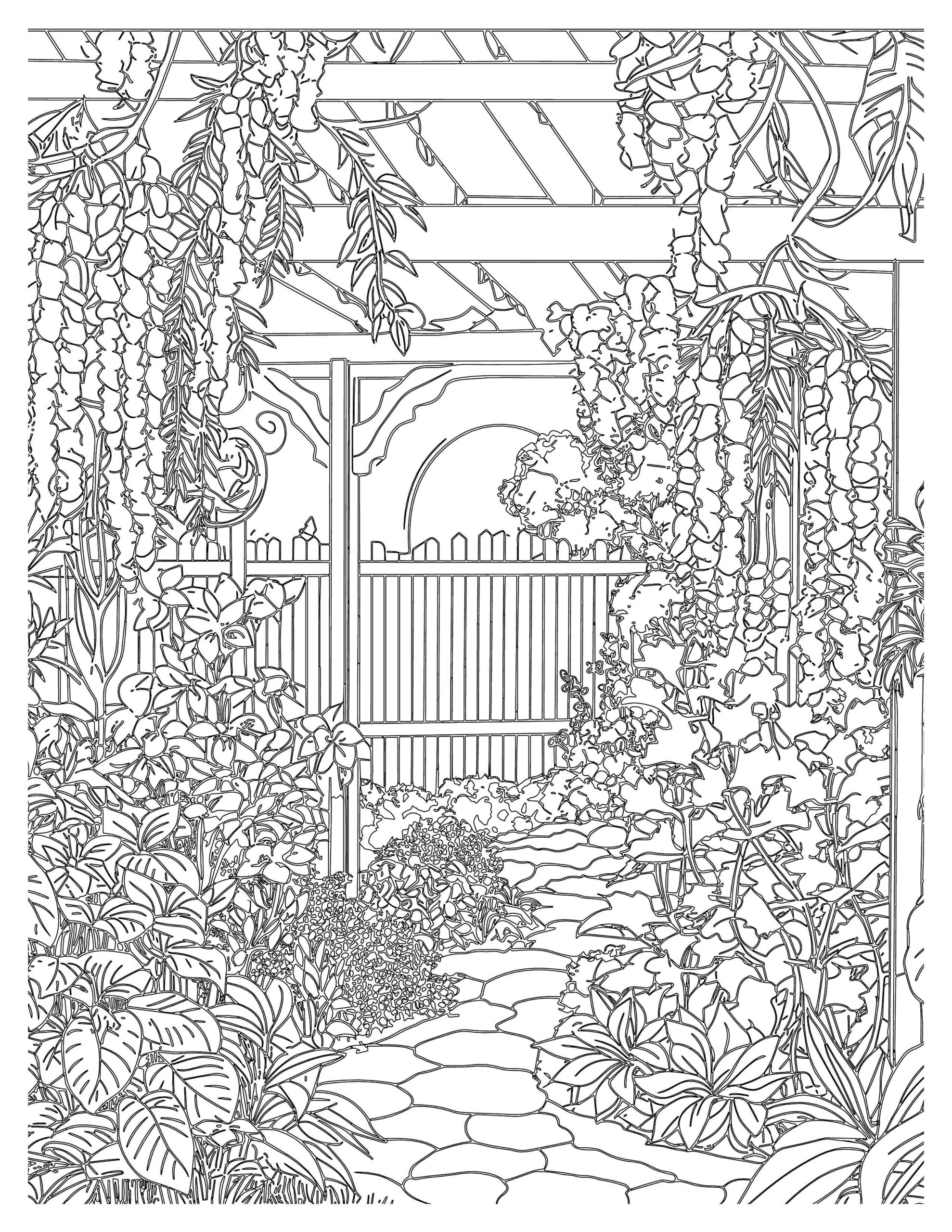 Garden Flower Coloring Pages Collection I Blooming Beauties