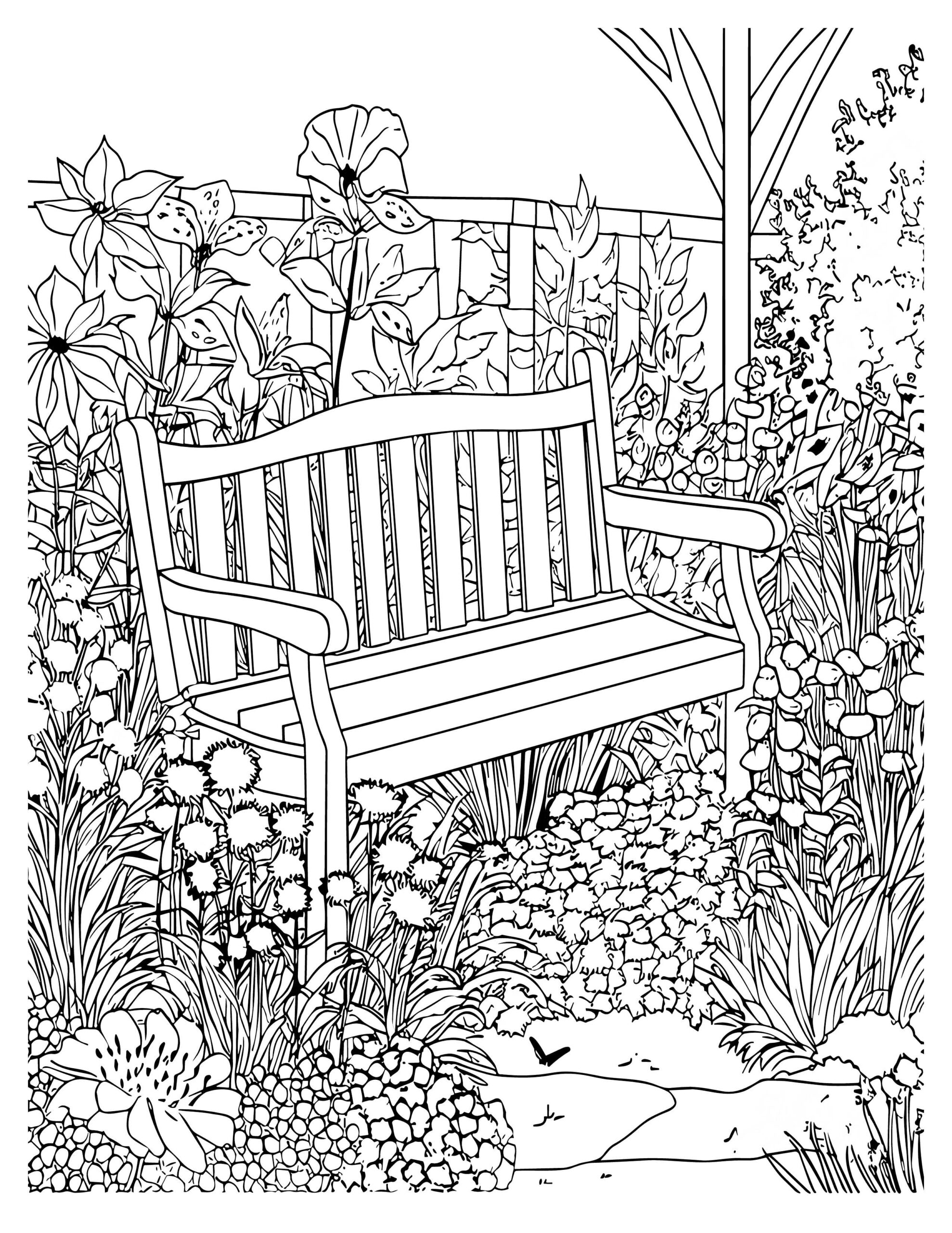 Garden Flower Coloring Pages Collection I Blooming Beauties