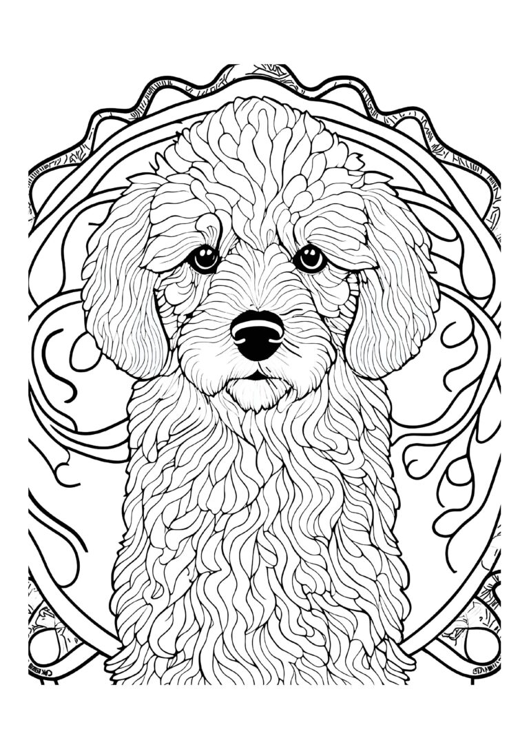 Cute Puppy Coloring Pages I Free and Adorable Printables