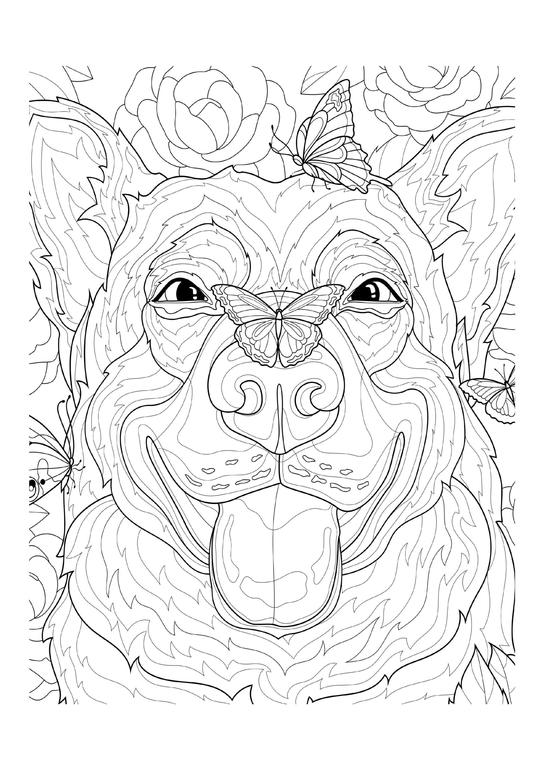 Cute Puppy Coloring Pages I Free and Adorable Printables