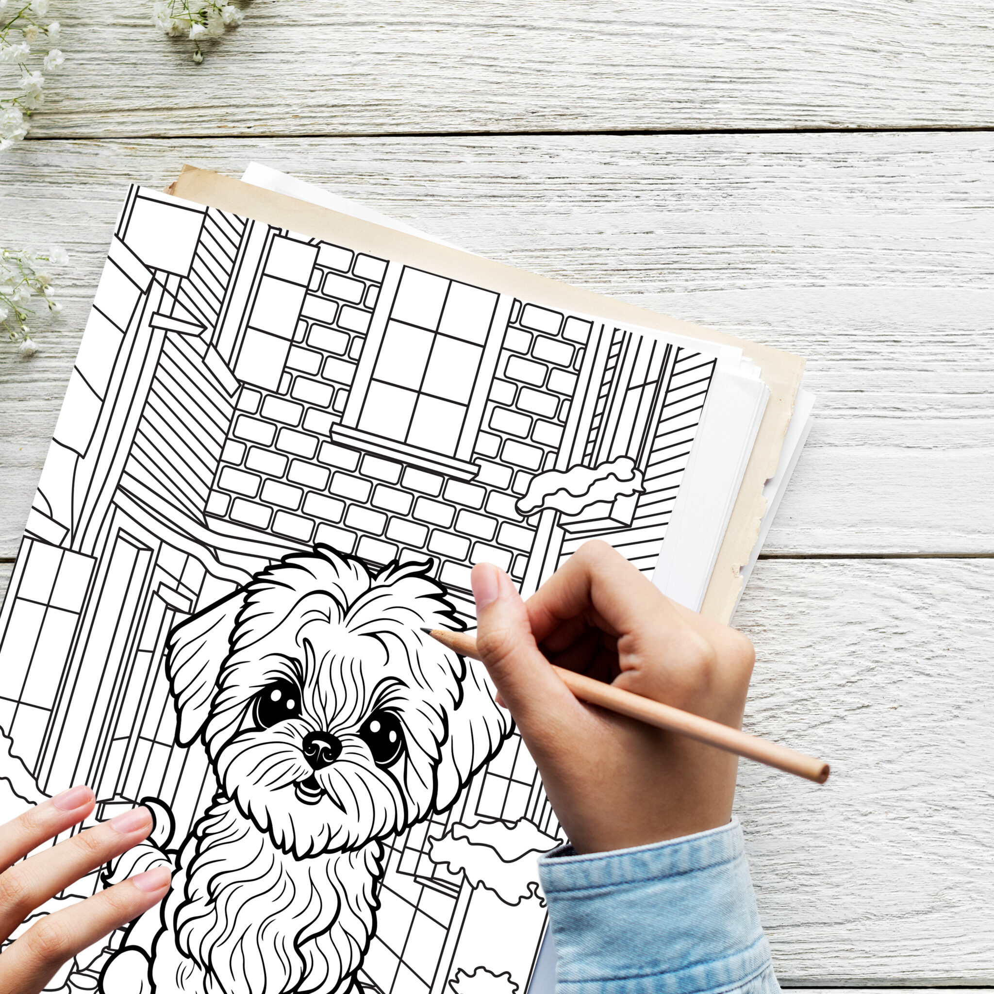 Cute Puppy Coloring Pages I Free and Adorable Printables