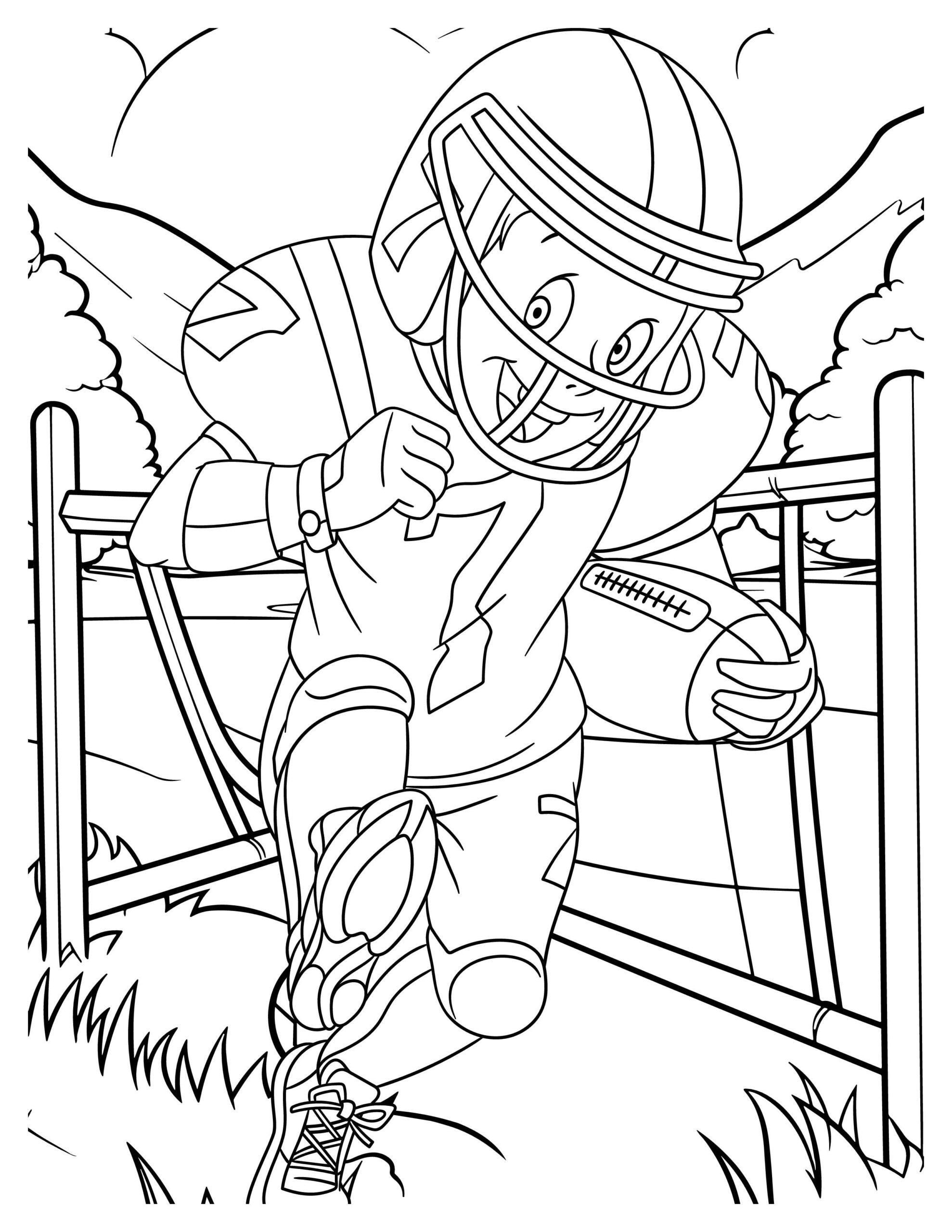 Football Coloring Pages: Fun And Creative Activity