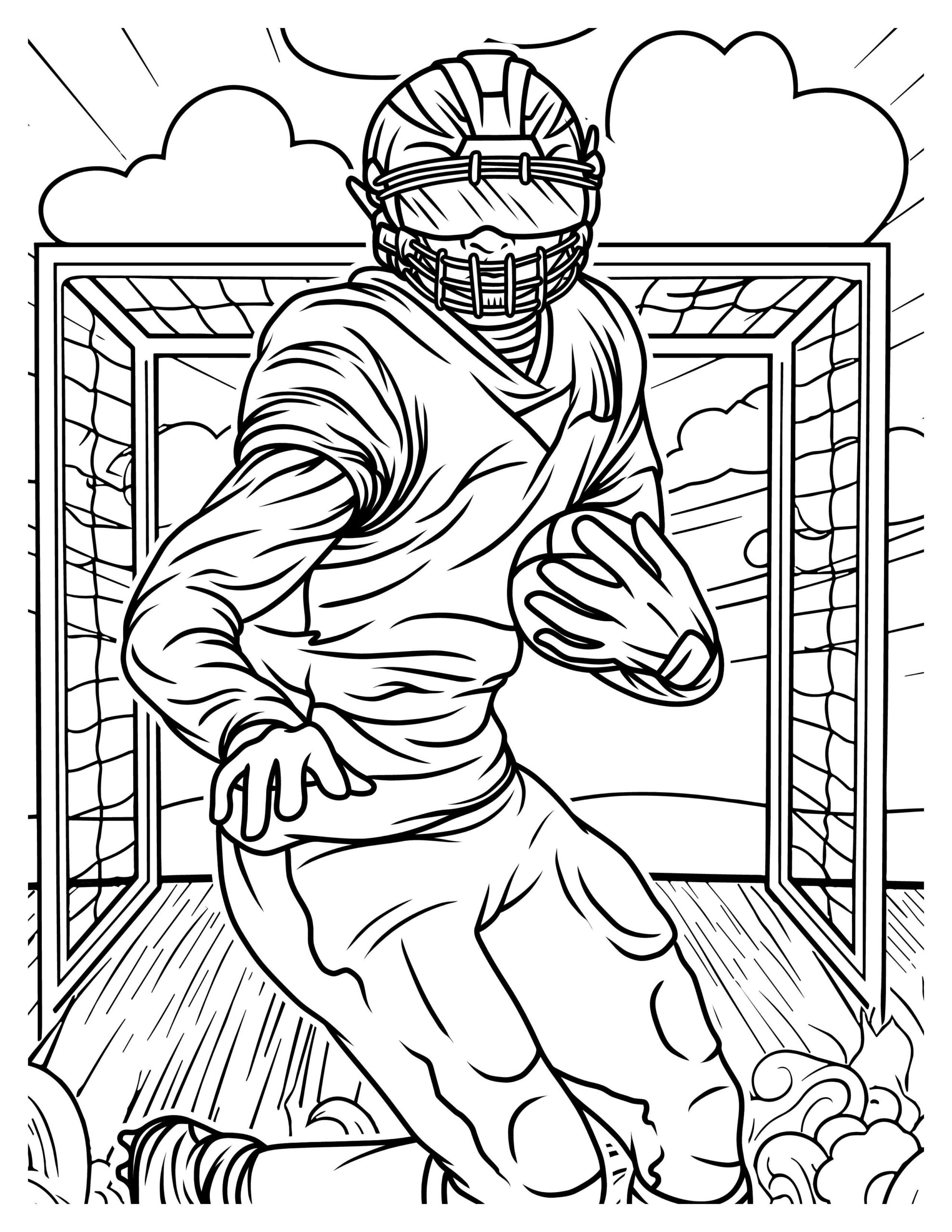 Football Coloring Pages: Fun And Creative Activity