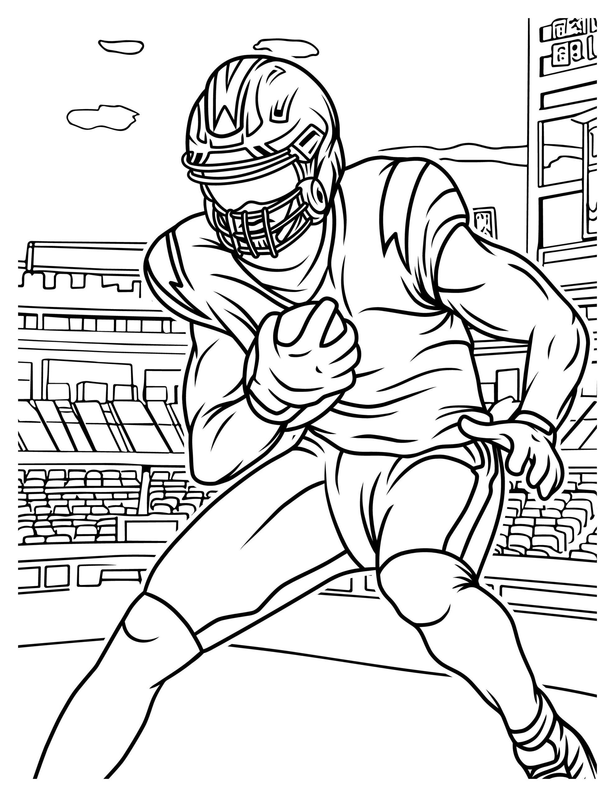 Football Coloring Pages: Fun And Creative Activity