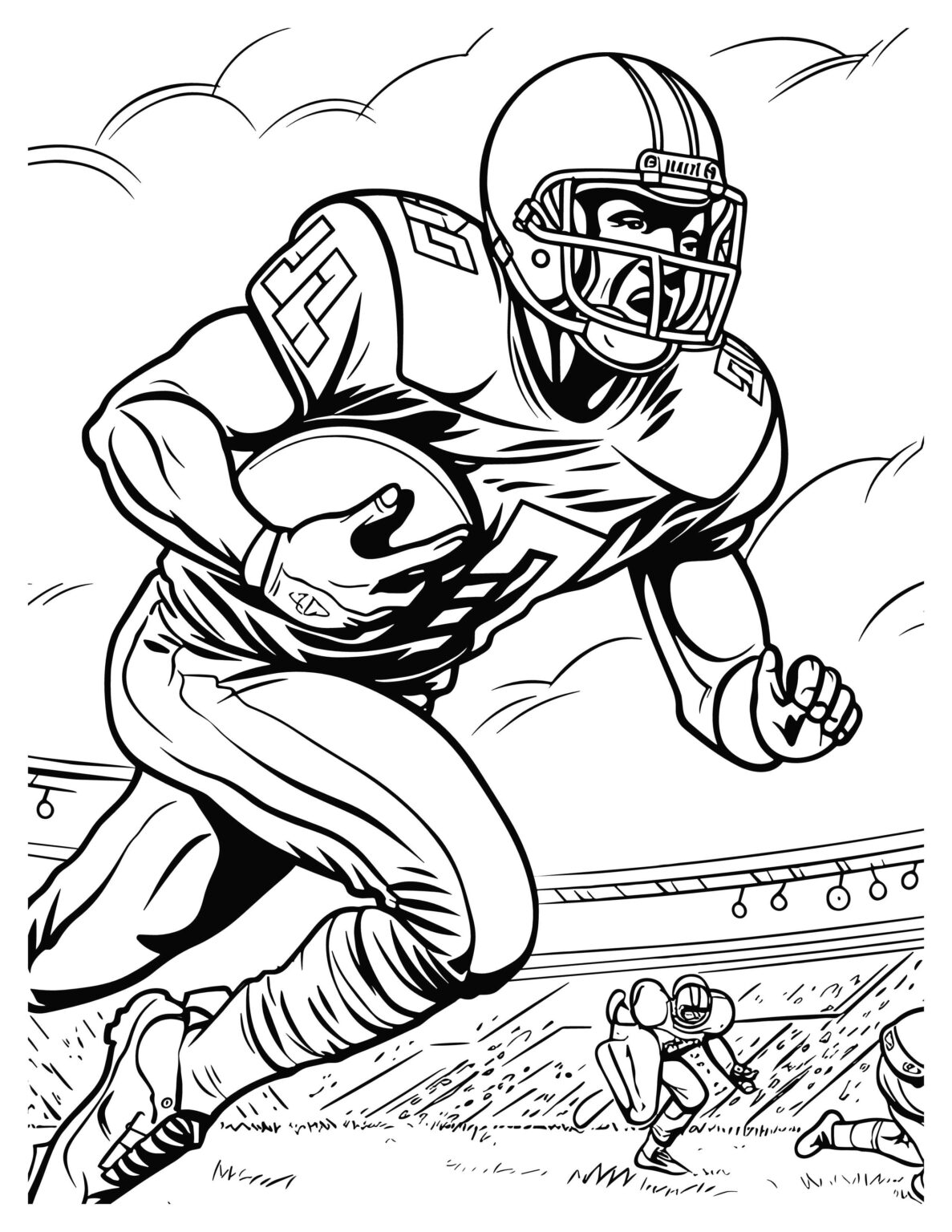 Football Coloring Pages: Fun And Creative Activity