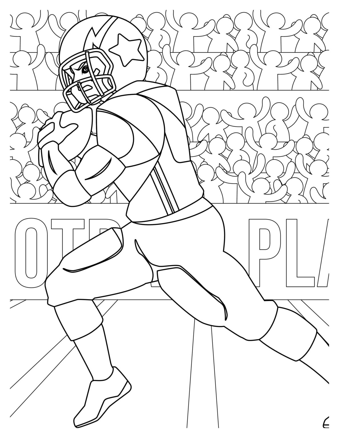 Football Coloring Pages: Fun And Creative Activity