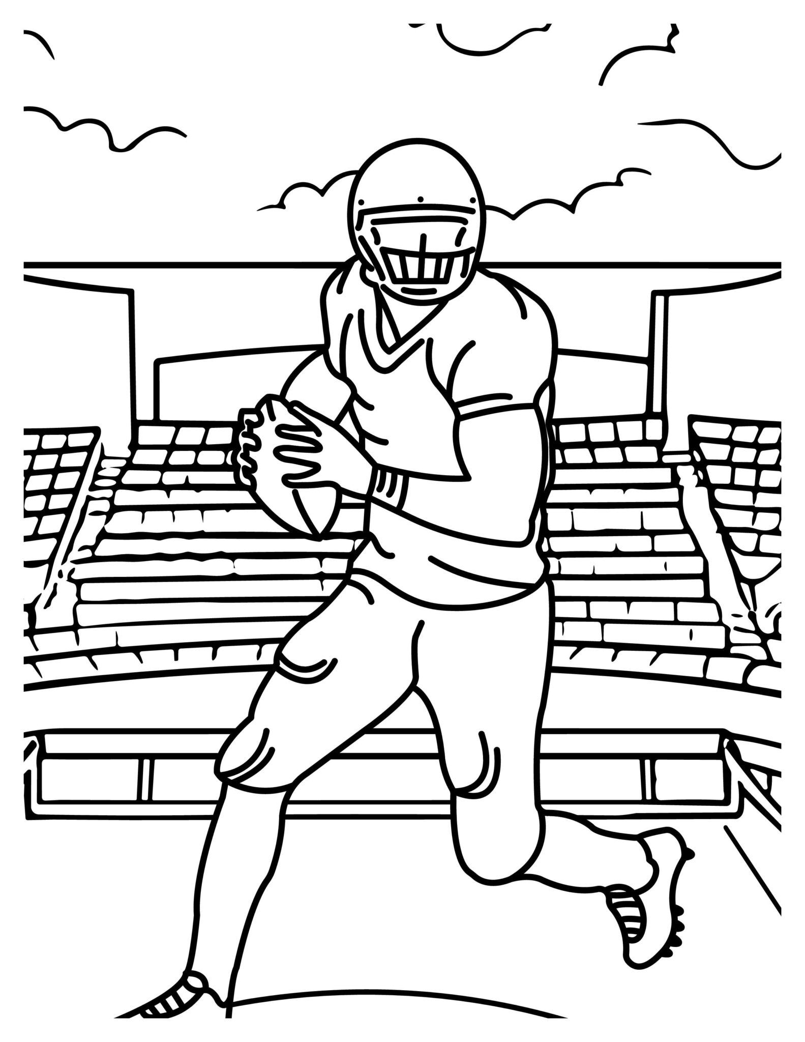 Football Coloring Pages: Fun And Creative Activity