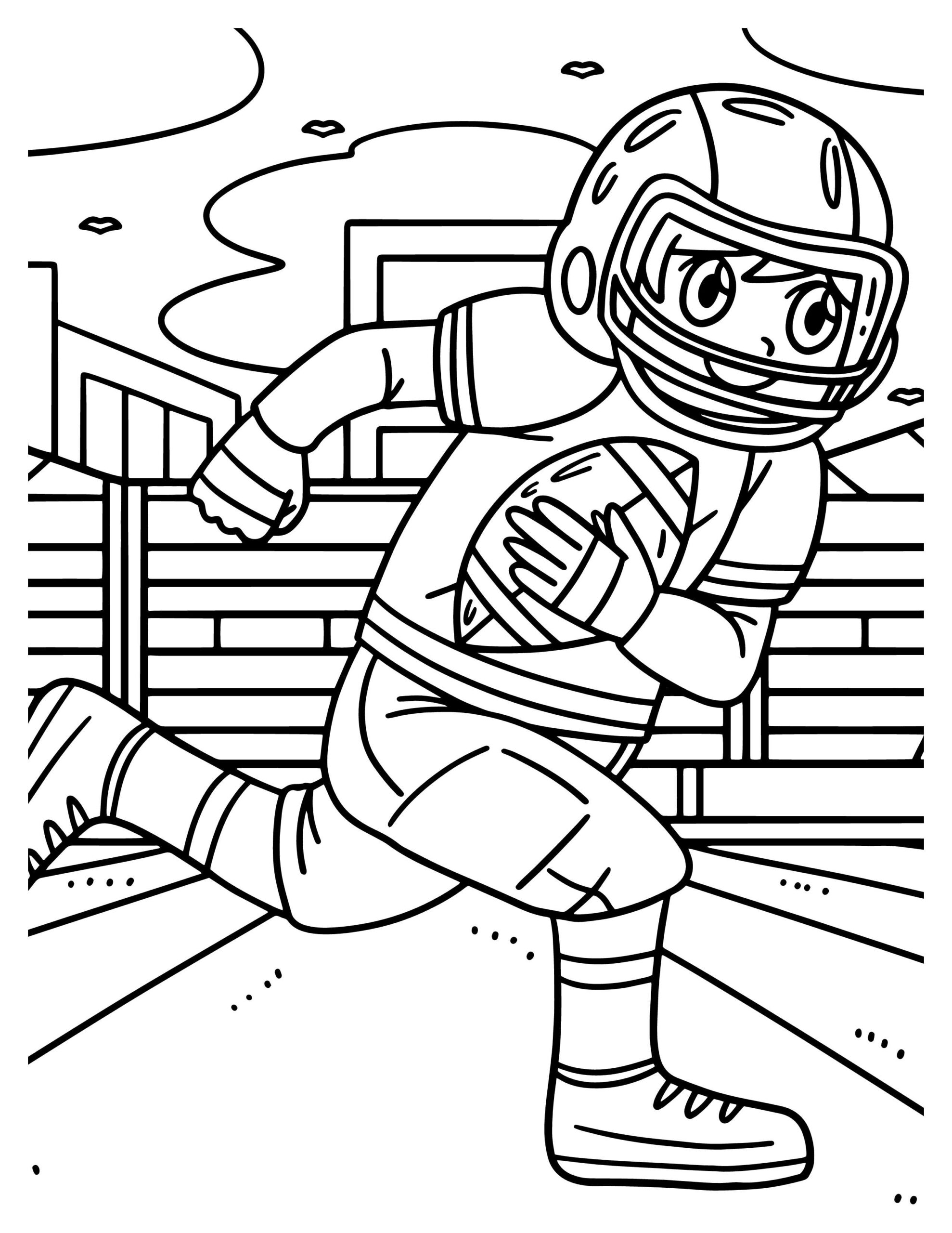 Football Coloring Pages: Fun And Creative Activity