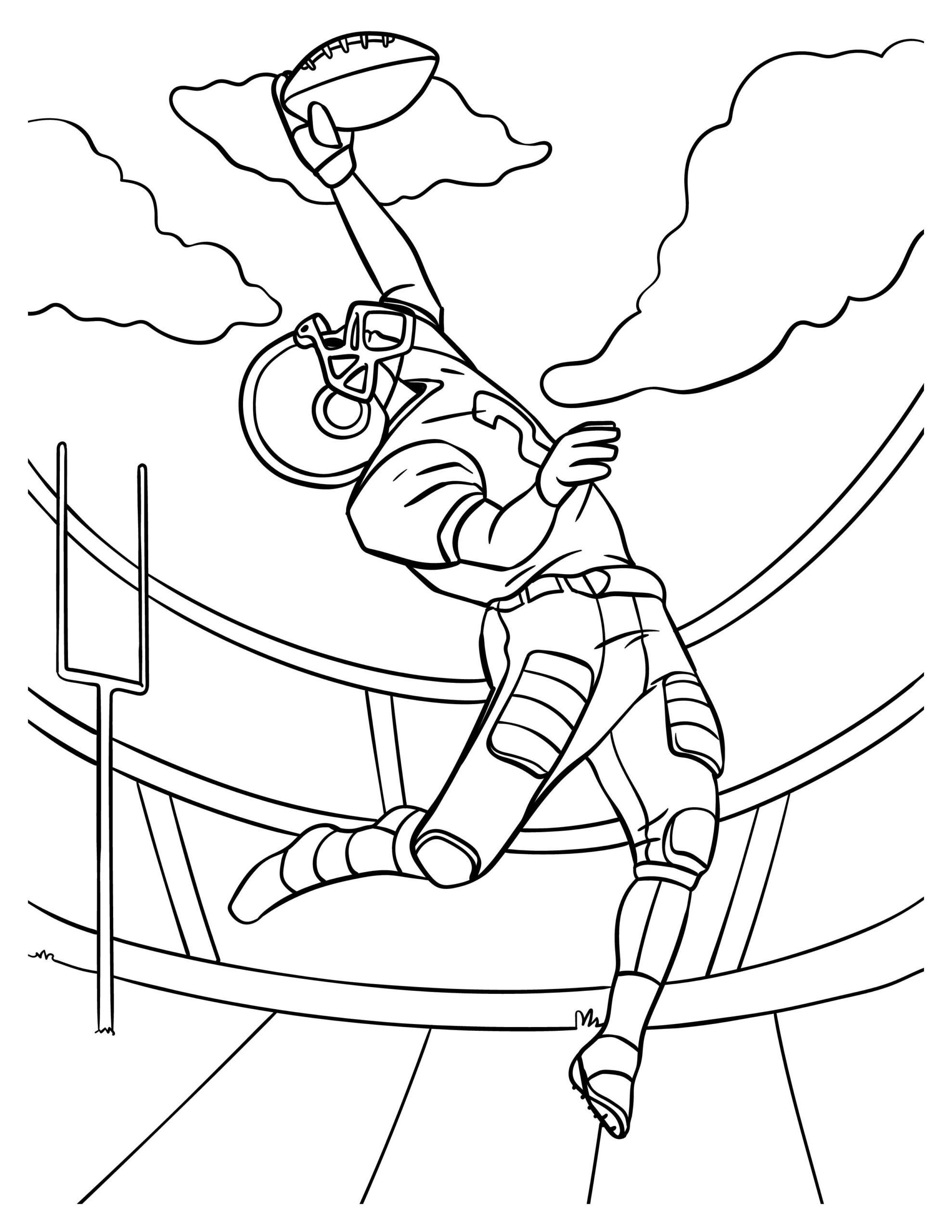 Football Coloring Pages: Fun And Creative Activity