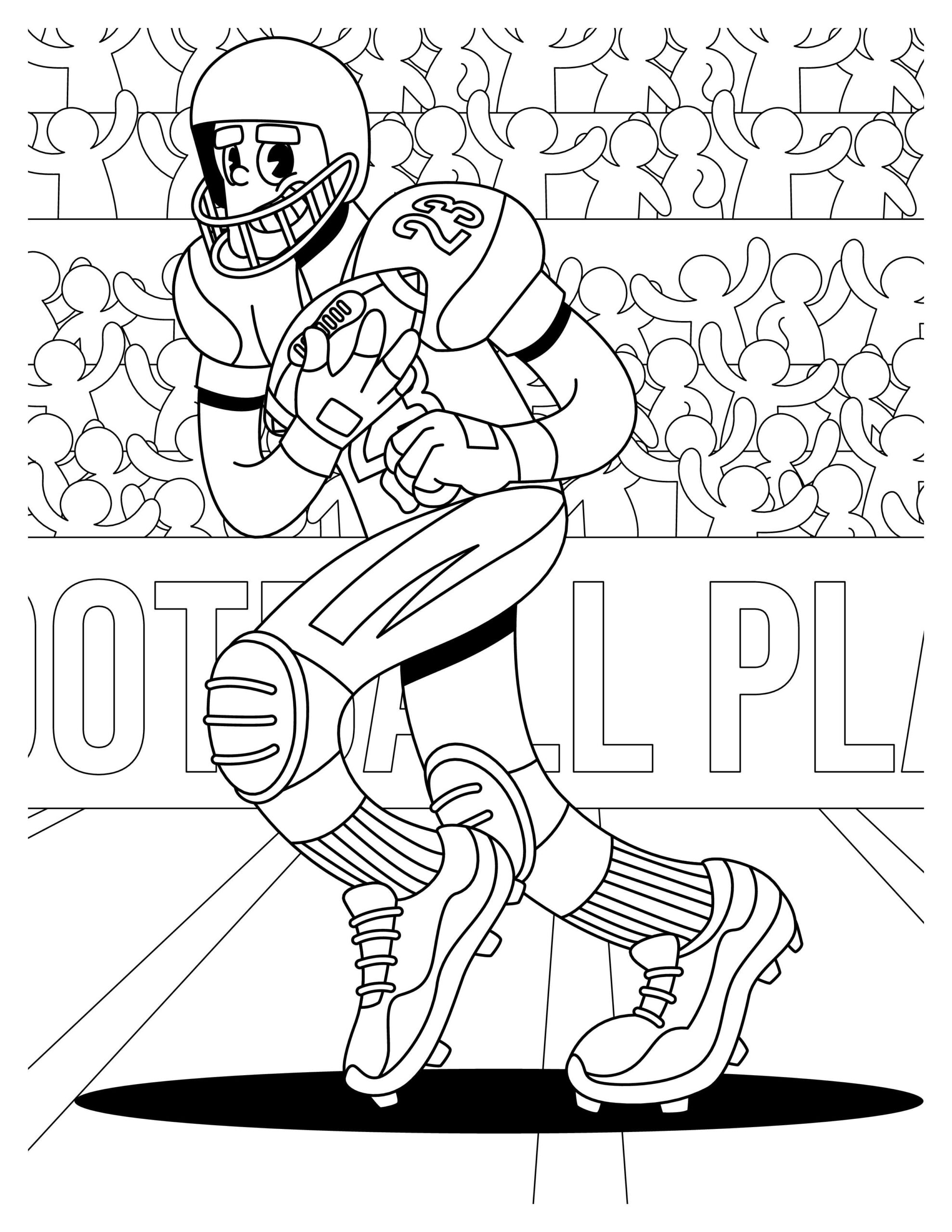 Football Coloring Pages: Fun And Creative Activity