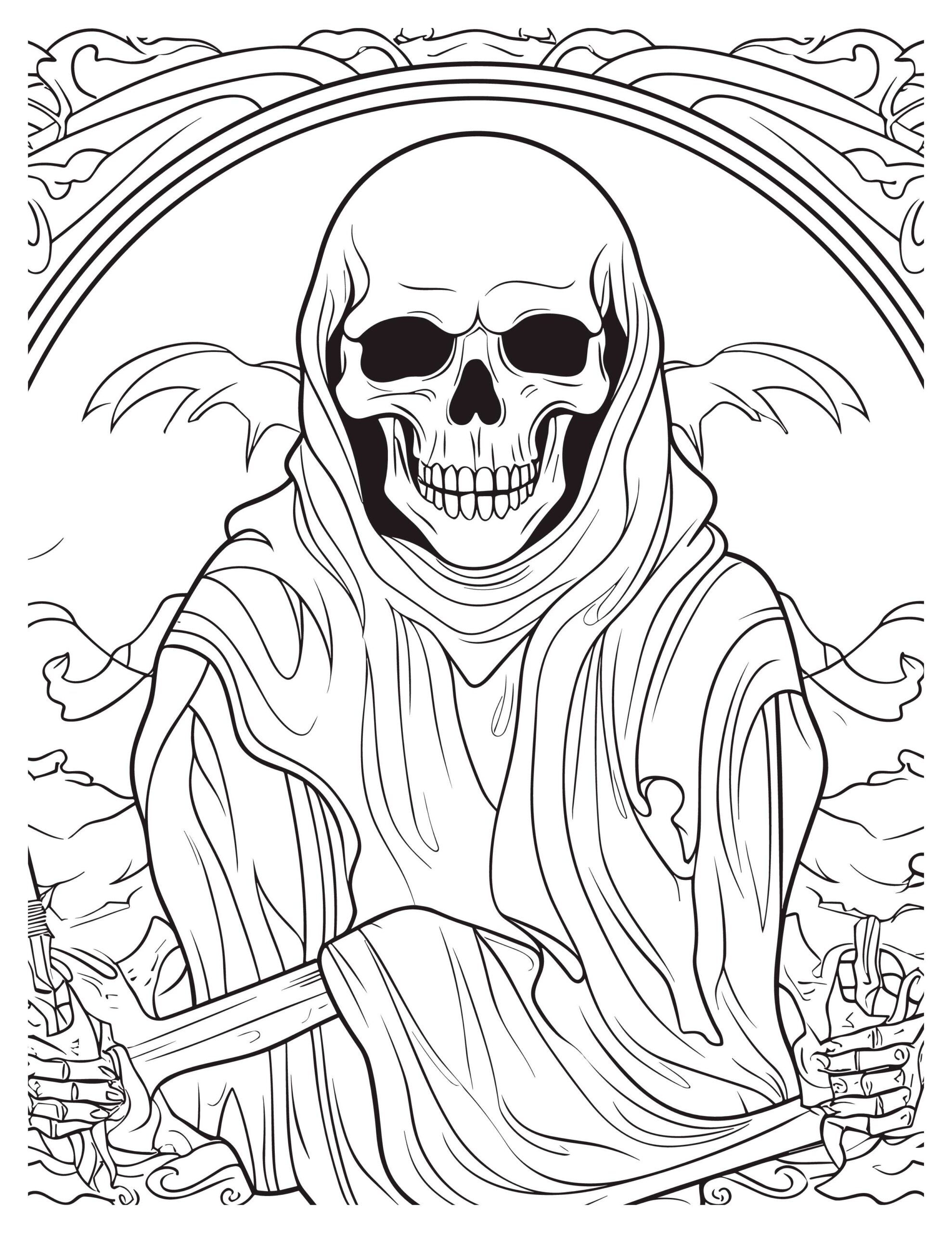 Ghosts Coloring Pages: Spooky And Fun For All Ages