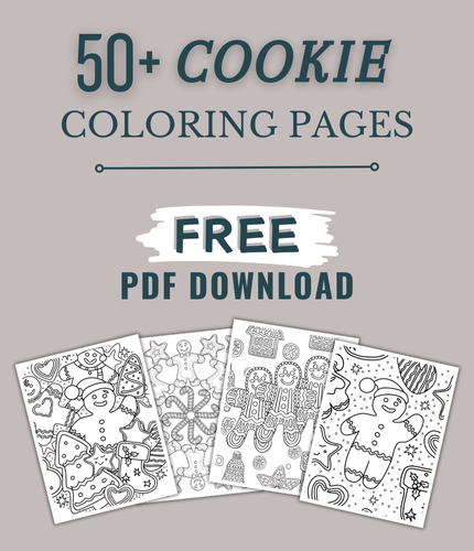 Cookies Coloring Pages: Sweet Fun For All Ages
