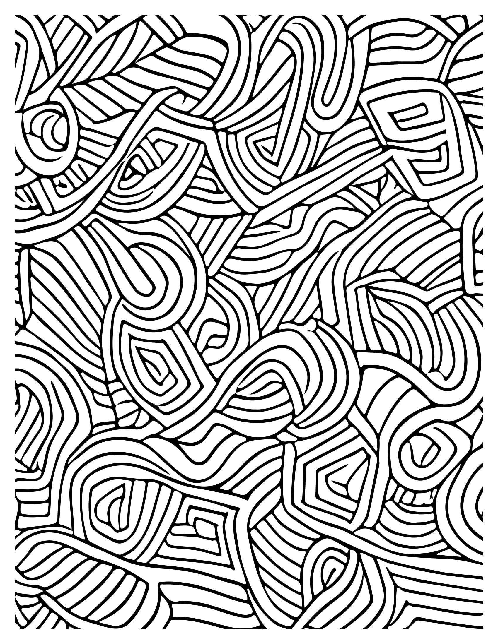 Funky 70s Coloring Pages Groovy Retro Art for All Ages